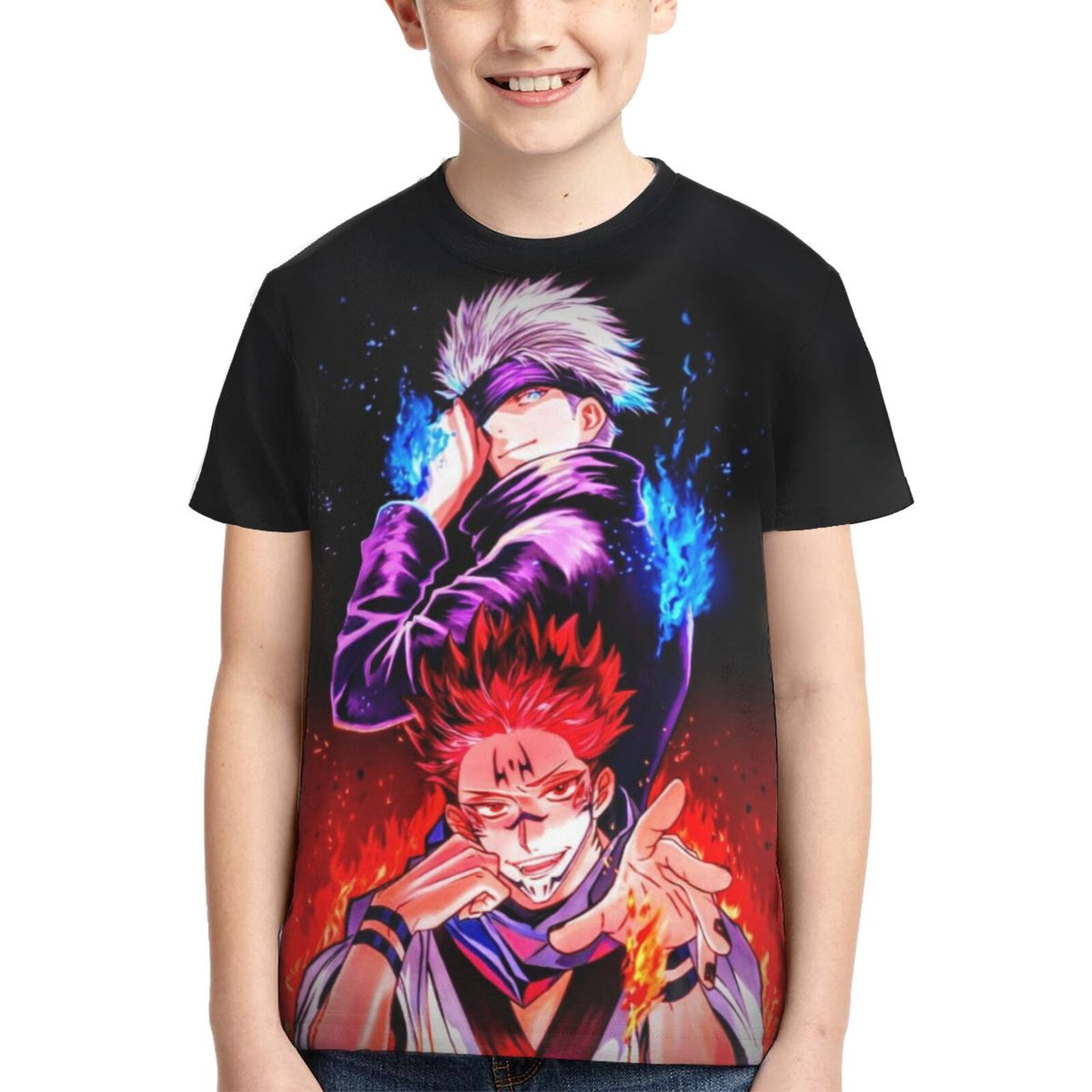 Jujutsu Kaisen Satoru Gojo Boys Girls T Shirt Kids Short Sleeve ...