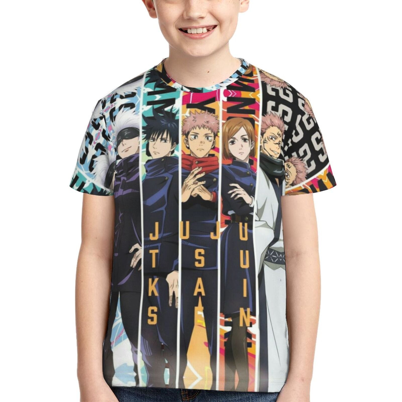 Jujutsu Kaisen Satoru Gojo Boys Girls T Shirt Kids Short Sleeve ...