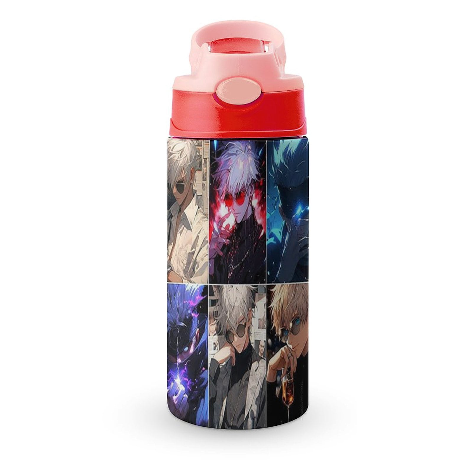 Jujutsu Kaisen Satoru Gojo Water Bottle with Straw Vacuum Insulated ...