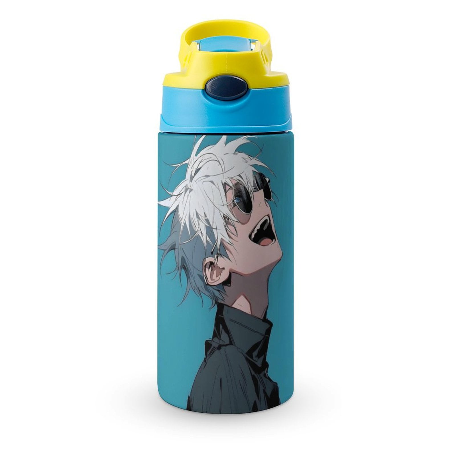 Jujutsu Kaisen Satoru Gojo Water Bottle with Straw Vacuum Insulated ...