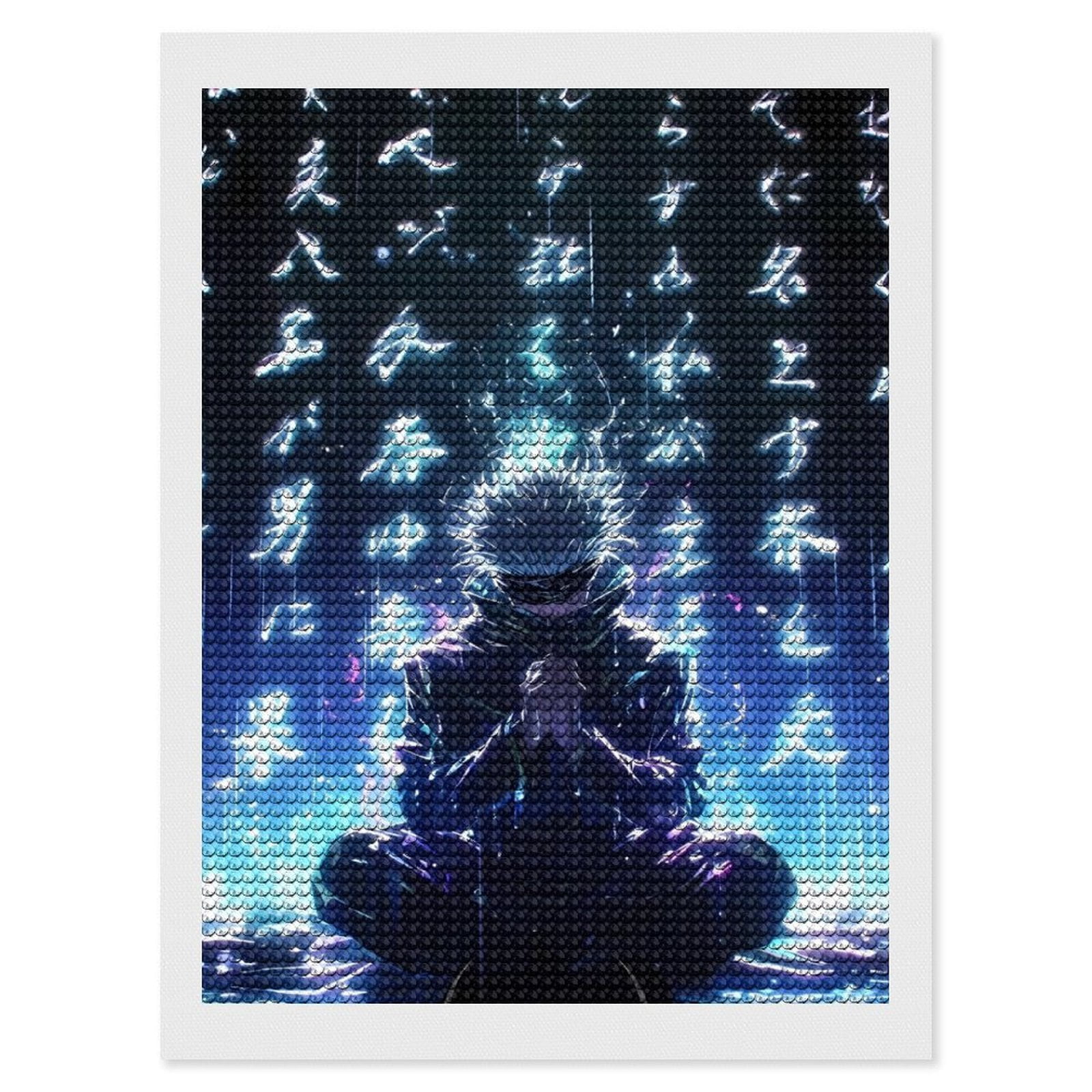 Jujutsu Kaisen Satoru Gojo Diamond Art Kits for Adults 5D Diamond Art ...