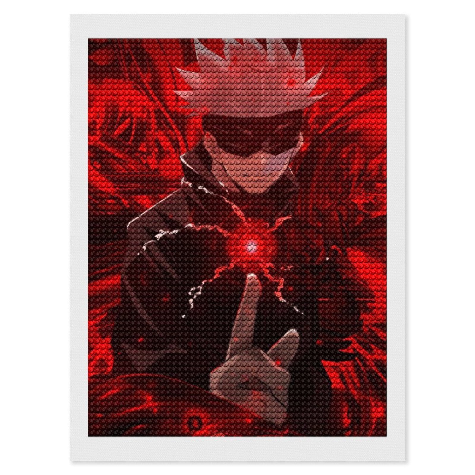 Jujutsu Kaisen Satoru Gojo Diamond Art Kits for Adults 5D Diamond Art ...