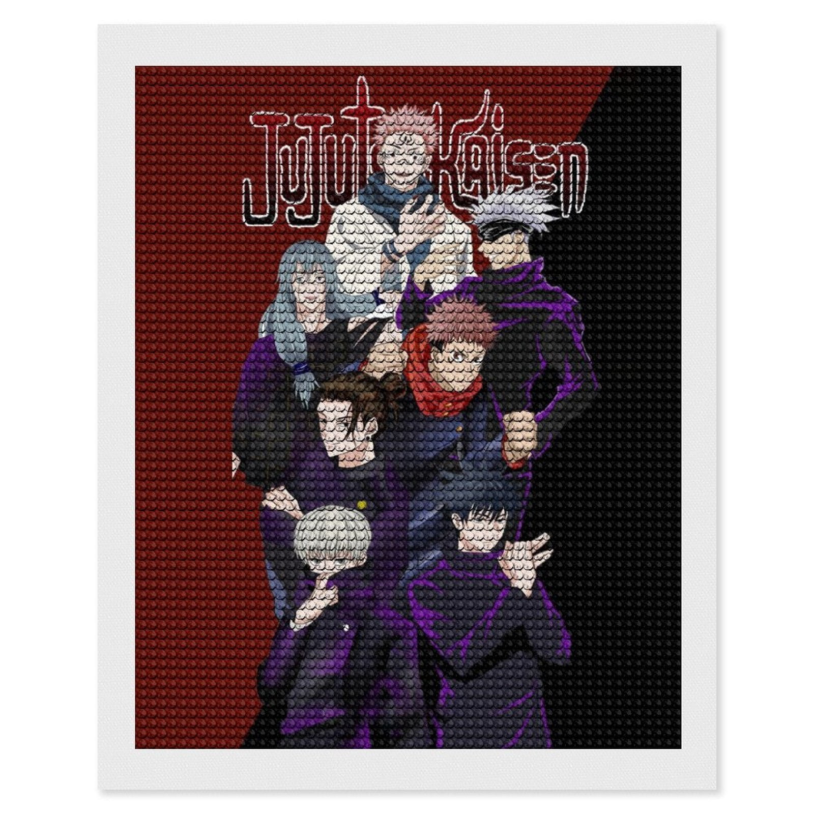 Jujutsu Kaisen Satoru Gojo Diamond Art Kits for Adults 5D Diamond Art ...