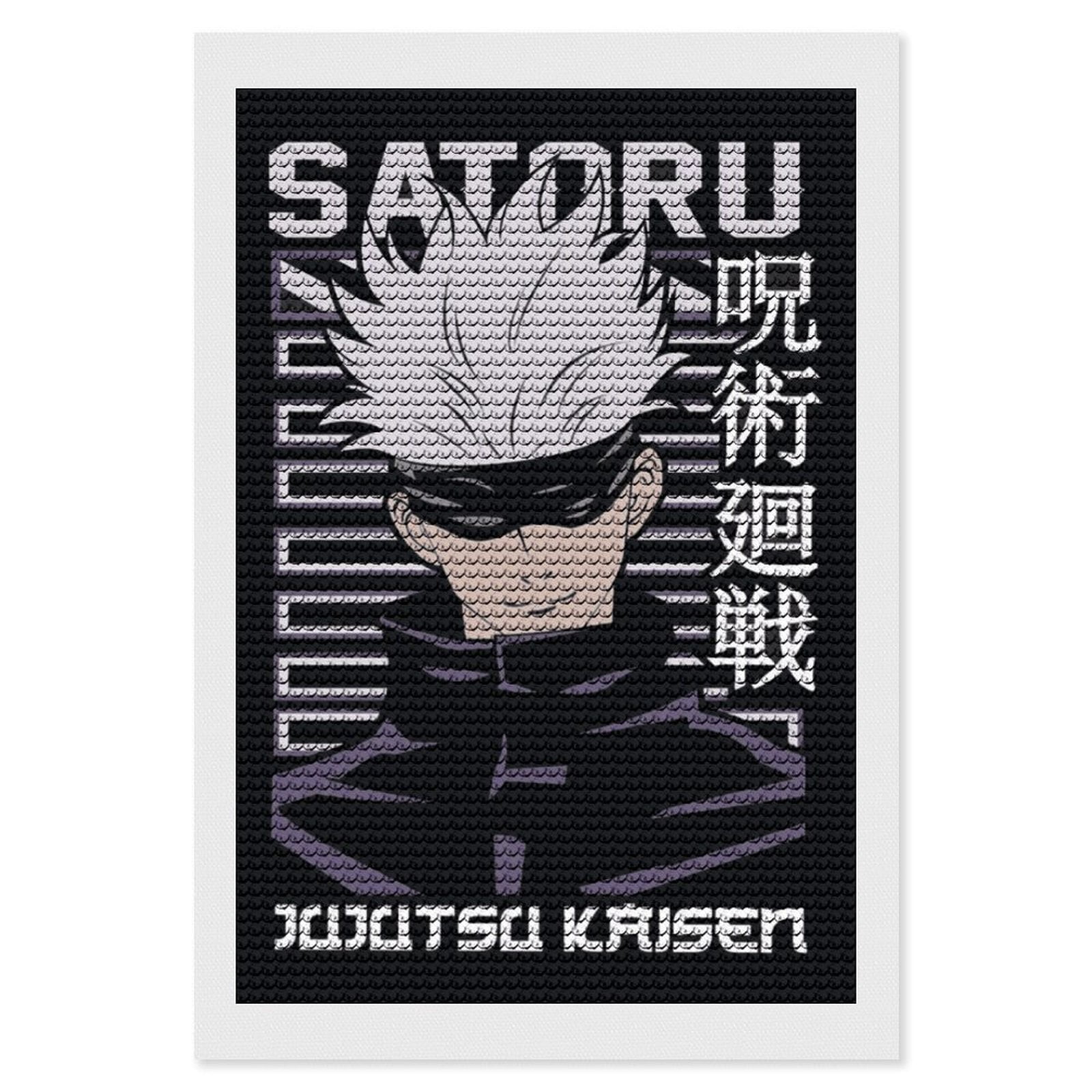 Jujutsu Kaisen Satoru Gojo Diamond Art Kits for Adults 5D Diamond Art ...