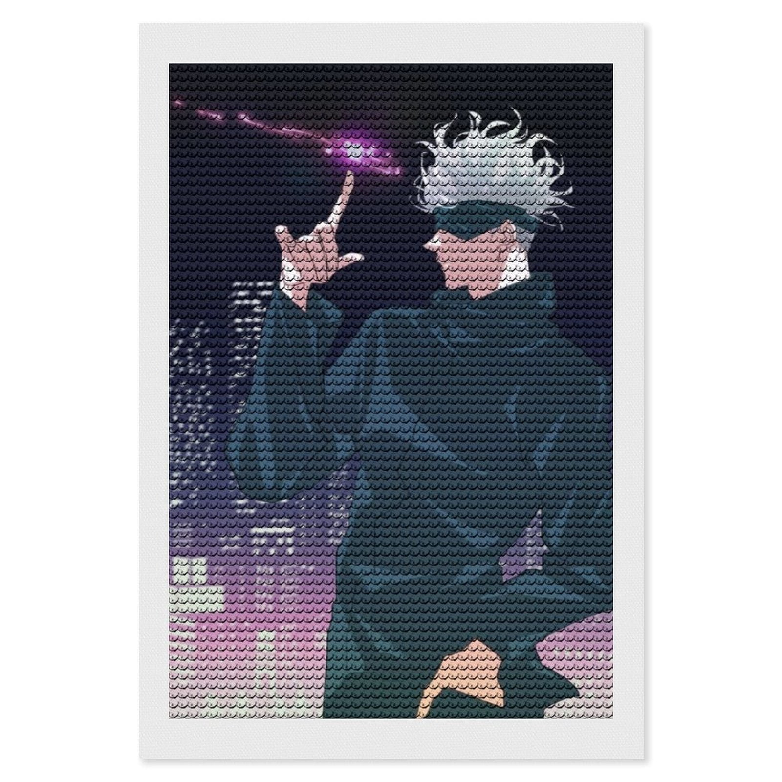 Jujutsu Kaisen Satoru Gojo Diamond Art Kits for Adults 5D Diamond Art ...
