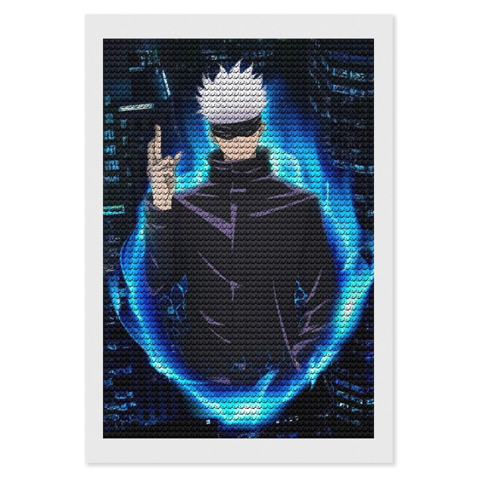 Jujutsu Kaisen Satoru Gojo Diamond Art Kits for Adults 5D Diamond Art ...