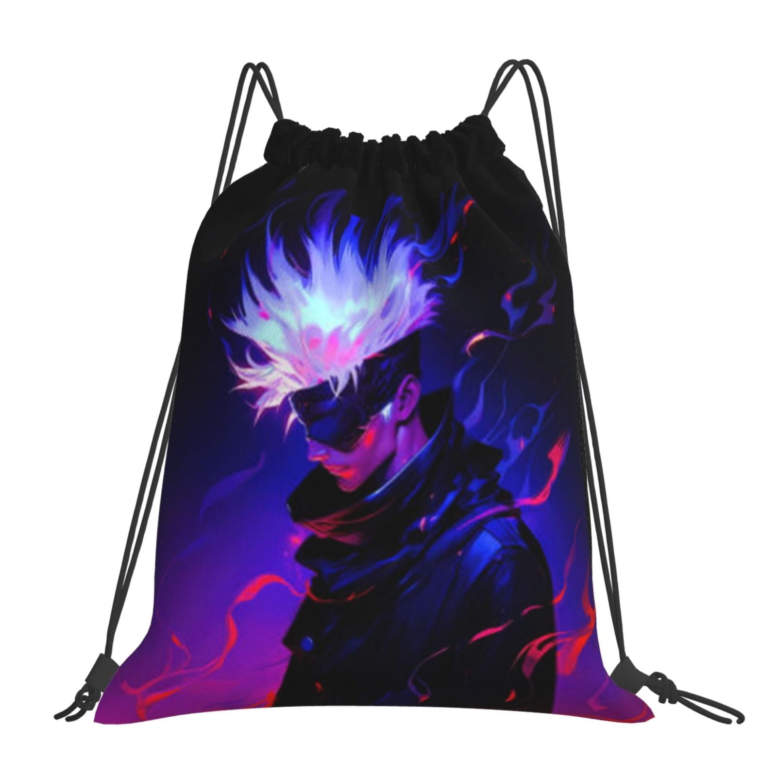 Jujutsu Kaisen Satoru Gojo Drawstring Backpack Sport Gym Bag For Yoga ...