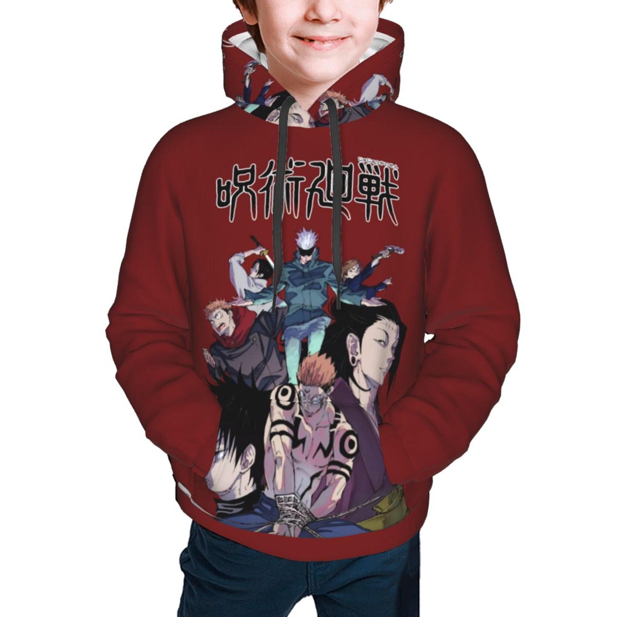 Jujutsu Kaisen Satoru Gojo Kids' Hoodie 3d Print Sweatshirt Soft ...