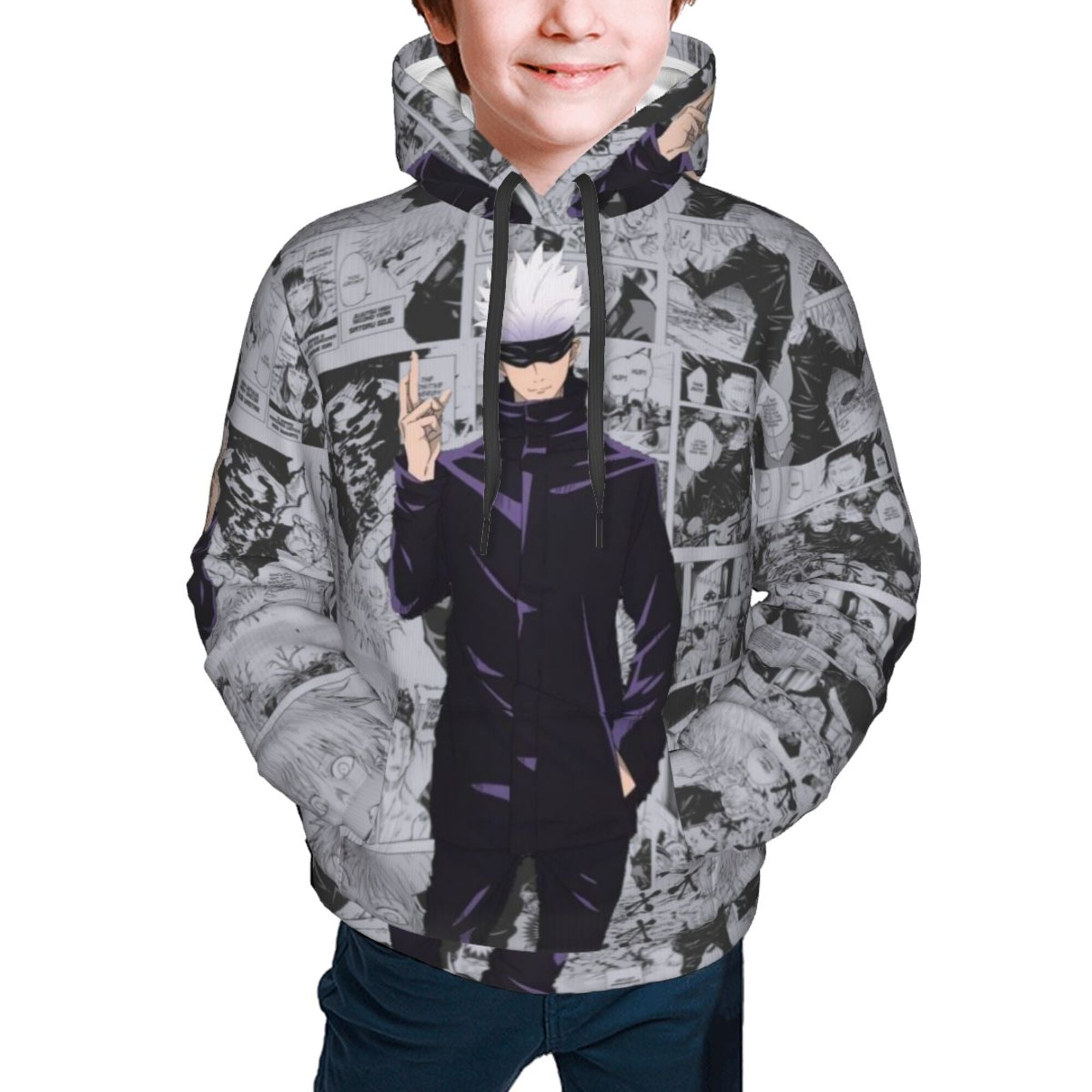 Jujutsu Kaisen Satoru Gojo Kids' Hoodie 3d Print Sweatshirt Soft ...
