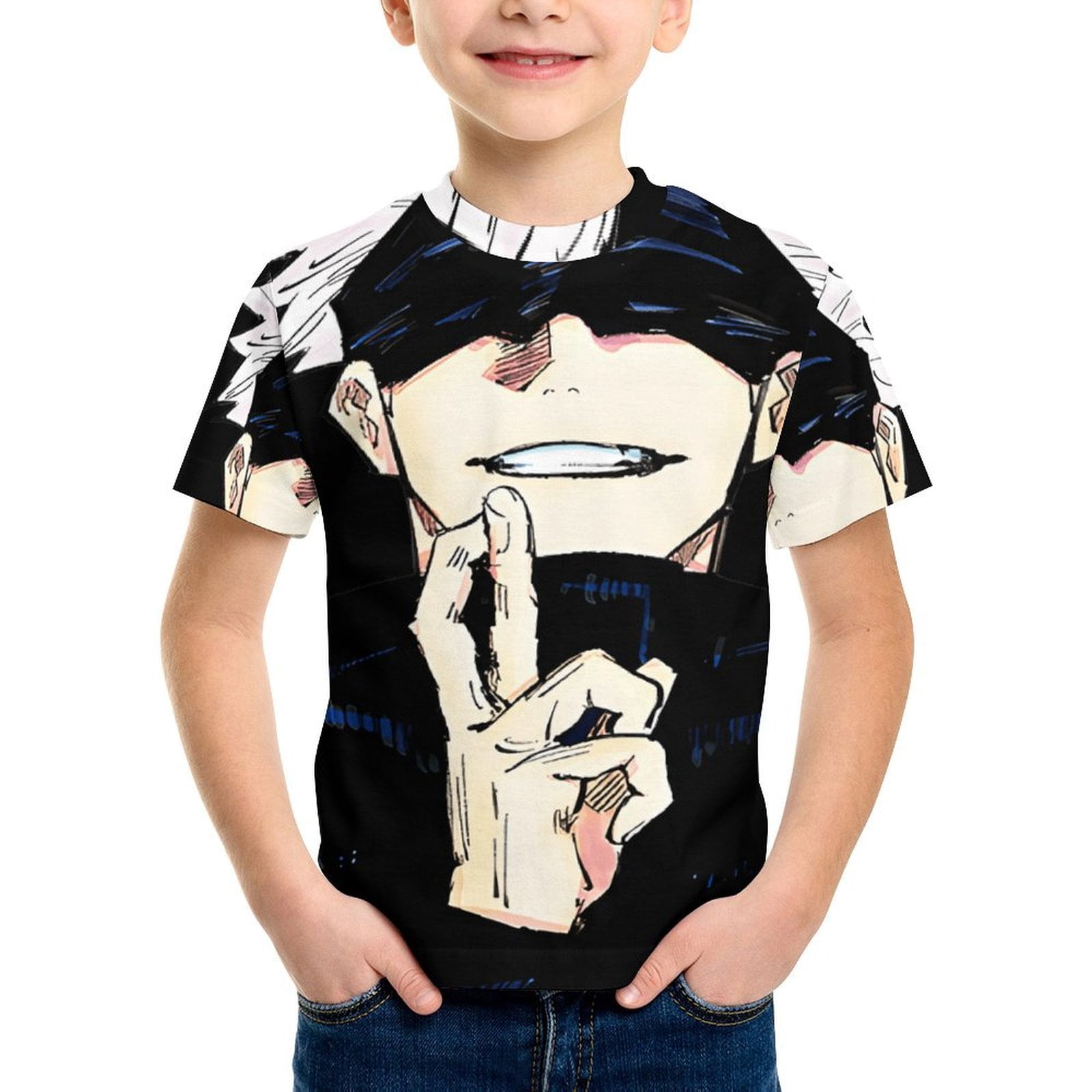 Jujutsu Kaisen Satoru Gojo Kids T-Shirt 3d Printed Graphic T-Shirts ...