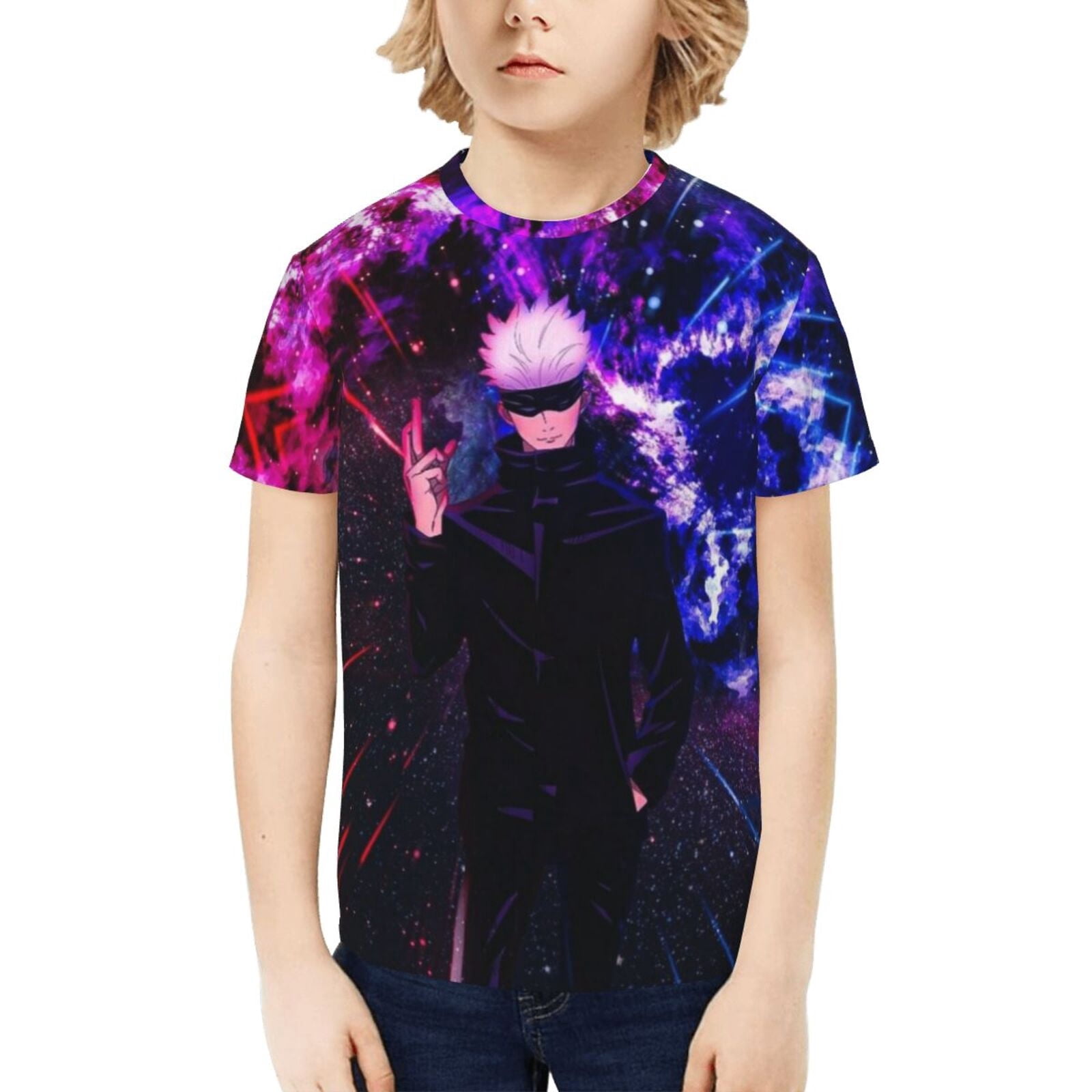 Jujutsu Kaisen Satoru Gojo Kids T-Shirt 3d Printed Graphic T-Shirts ...