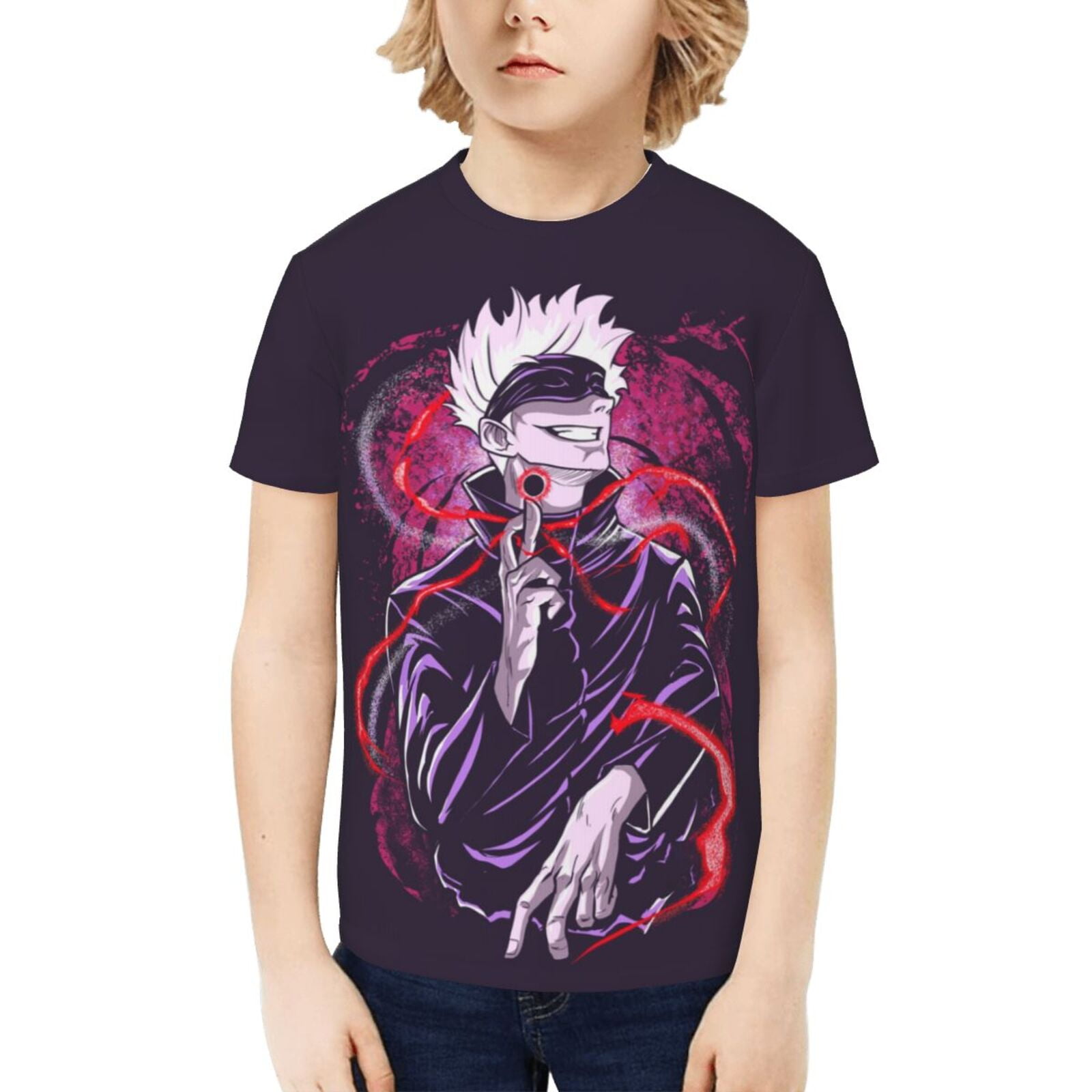 Jujutsu Kaisen Satoru Gojo Kids T-Shirt 3d Printed Graphic T-Shirts ...