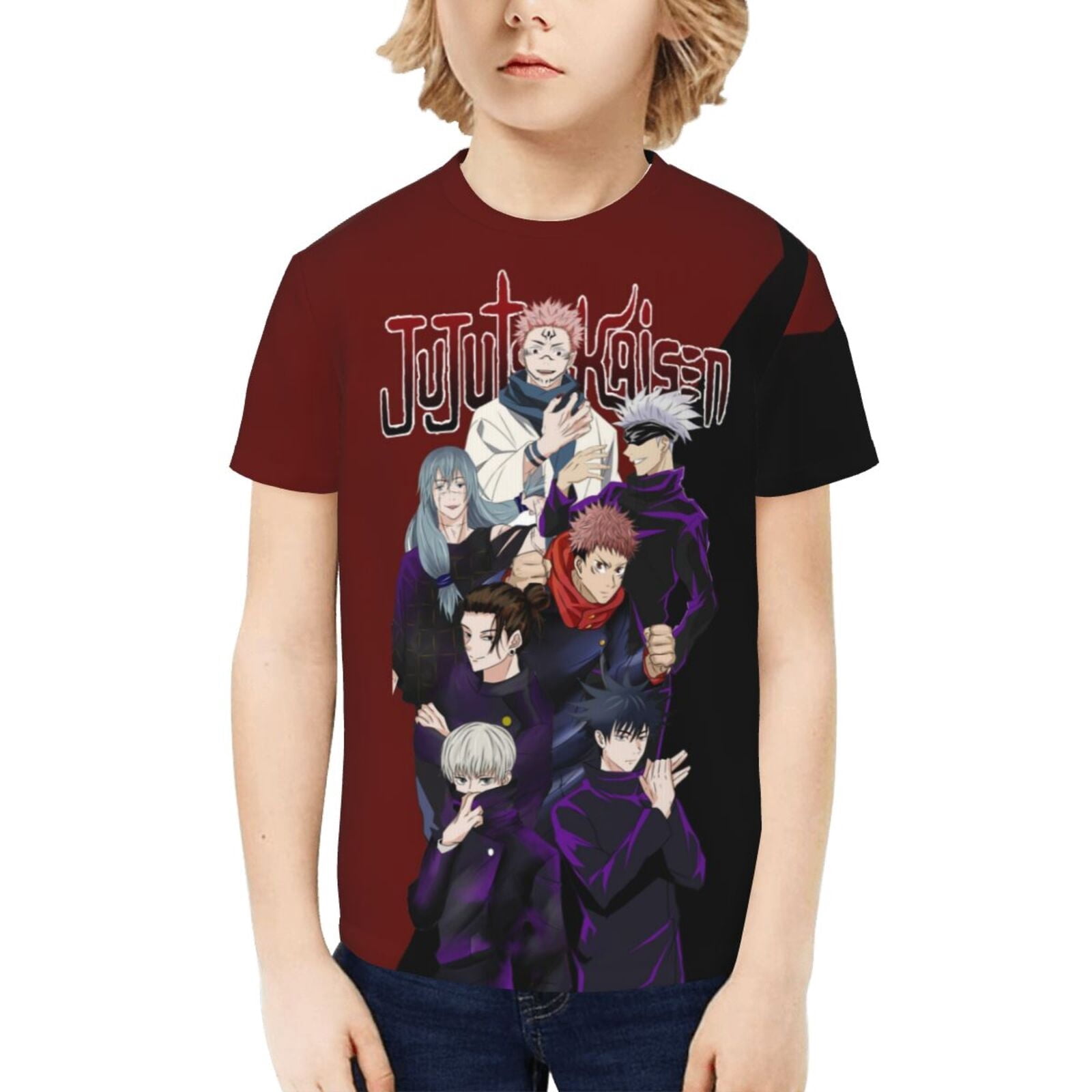 Jujutsu Kaisen Satoru Gojo Kids T-Shirt 3d Printed Graphic T-Shirts ...