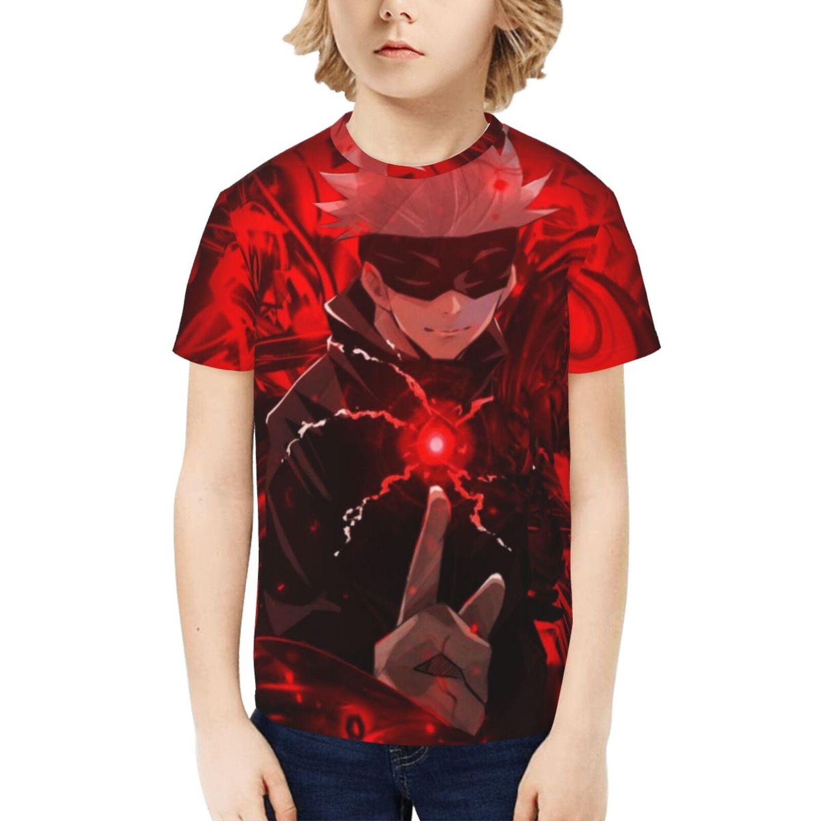 Jujutsu Kaisen Satoru Gojo Kids T-Shirt 3d Printed Graphic T-Shirts ...