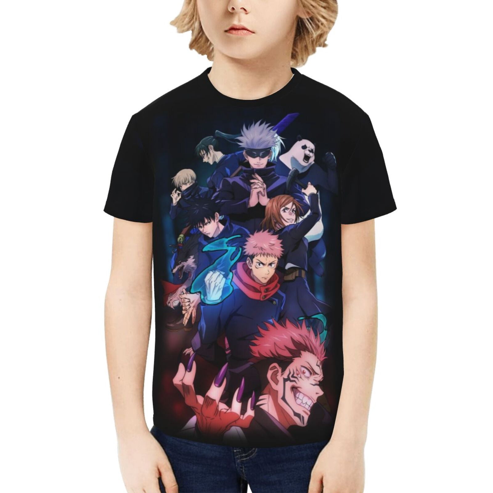 Jujutsu Kaisen Satoru Gojo Kids T-Shirt 3d Printed Graphic T-Shirts ...