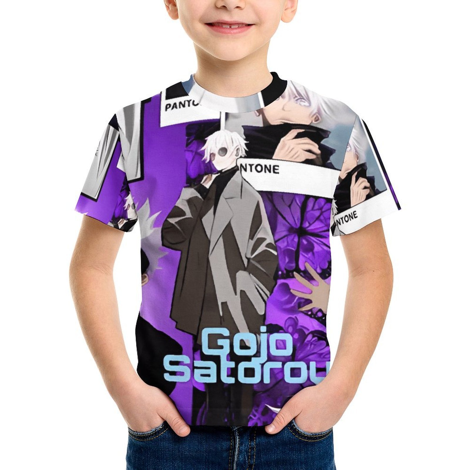 Jujutsu Kaisen Satoru Gojo Kids T-Shirt 3d Printed Graphic T-Shirts ...