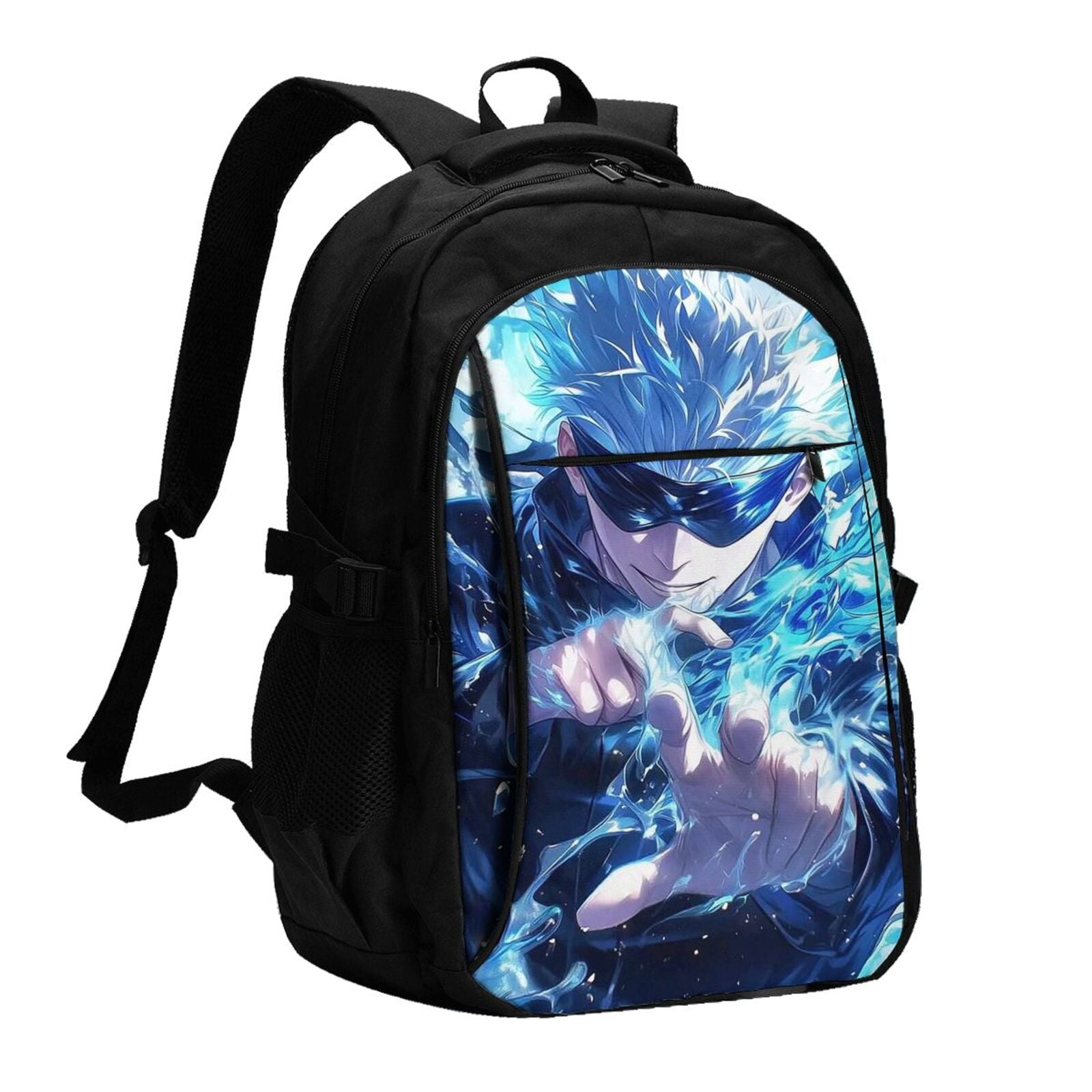 Jujutsu Kaisen Satoru Gojo Laptop Backpack with USB Charging Port ...