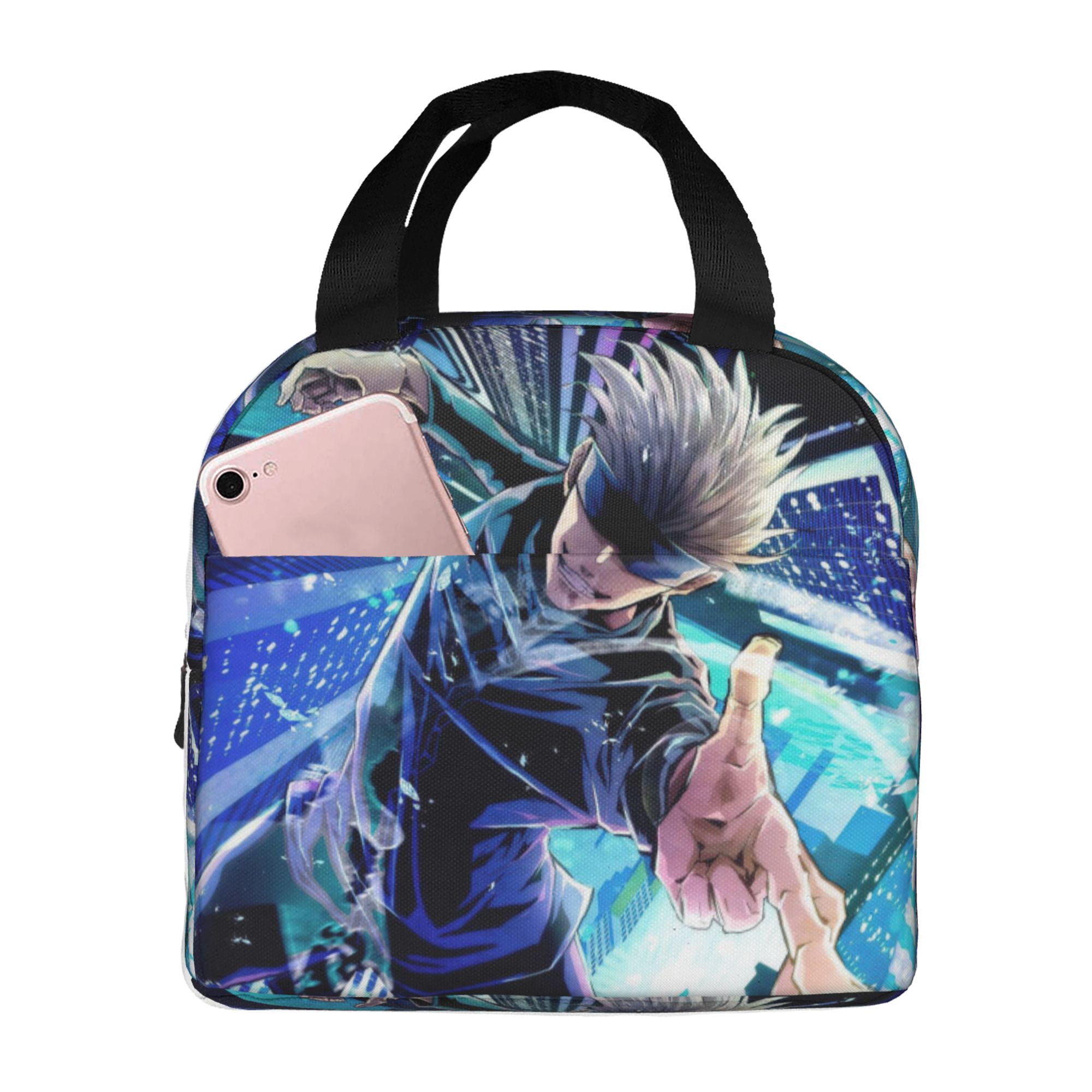 Jujutsu Kaisen Satoru Gojo Lunch Bag Tote Bag Insulated Lunch Box ...