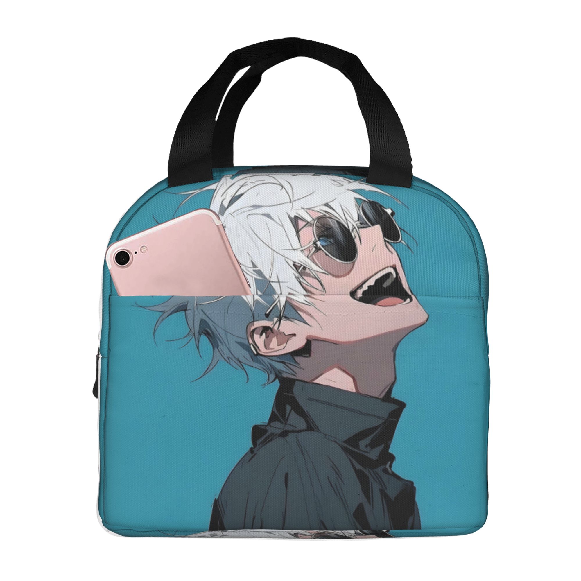 Jujutsu Kaisen Satoru Gojo Lunch Bag Tote Shoulder Bags Insulated Lunch ...