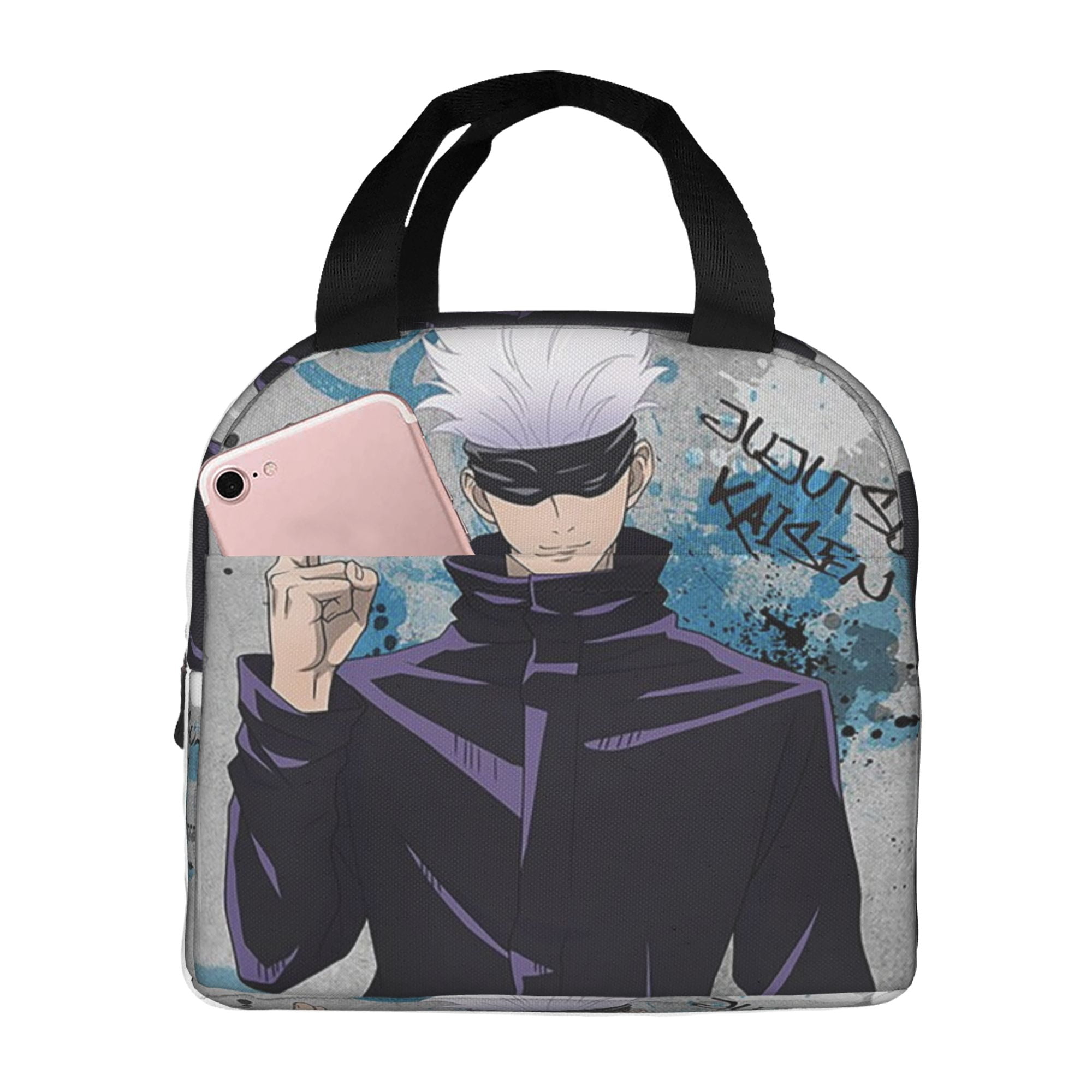 Jujutsu Kaisen Satoru Gojo Lunch Bag Tote Shoulder Bags Insulated Lunch ...