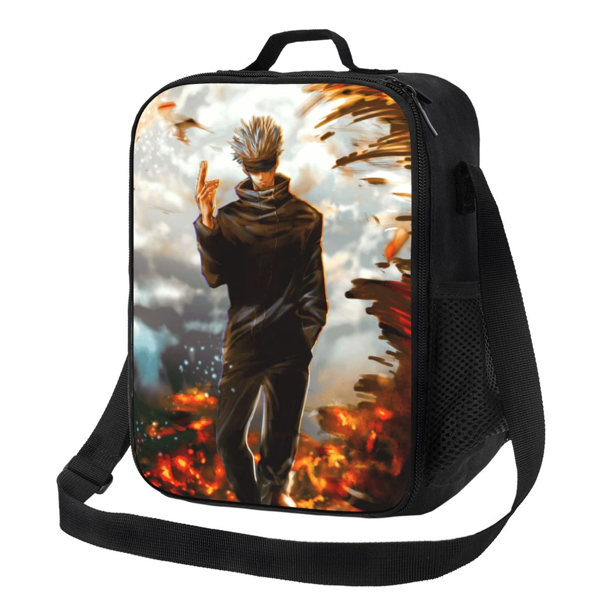 Jujutsu Kaisen Satoru Gojo Lunch Bags Tote Shoulder Bag Insulated Lunch ...
