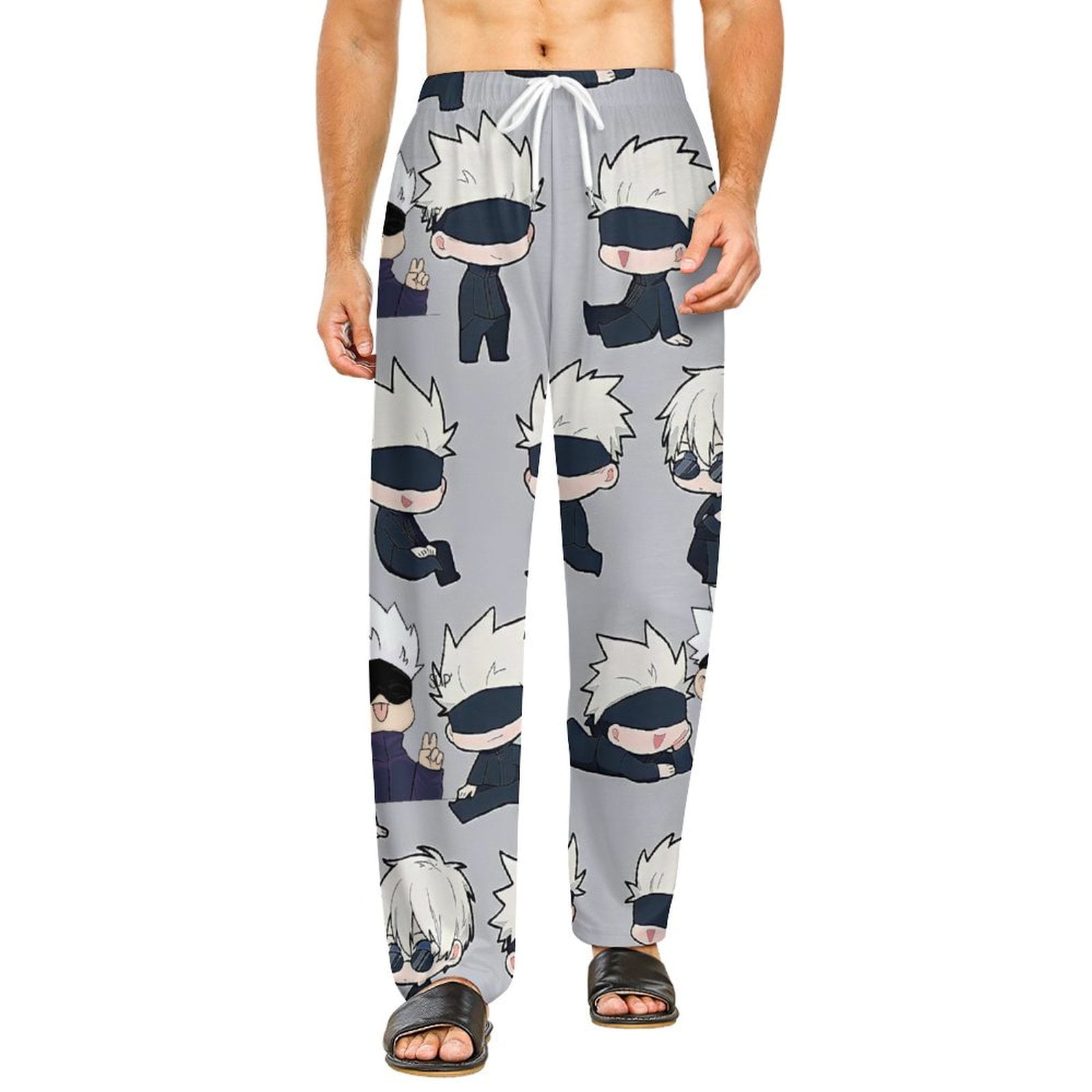 Jujutsu Kaisen Satoru Gojo Pajama Long Pants Sleepwear Sleep Pants for ...