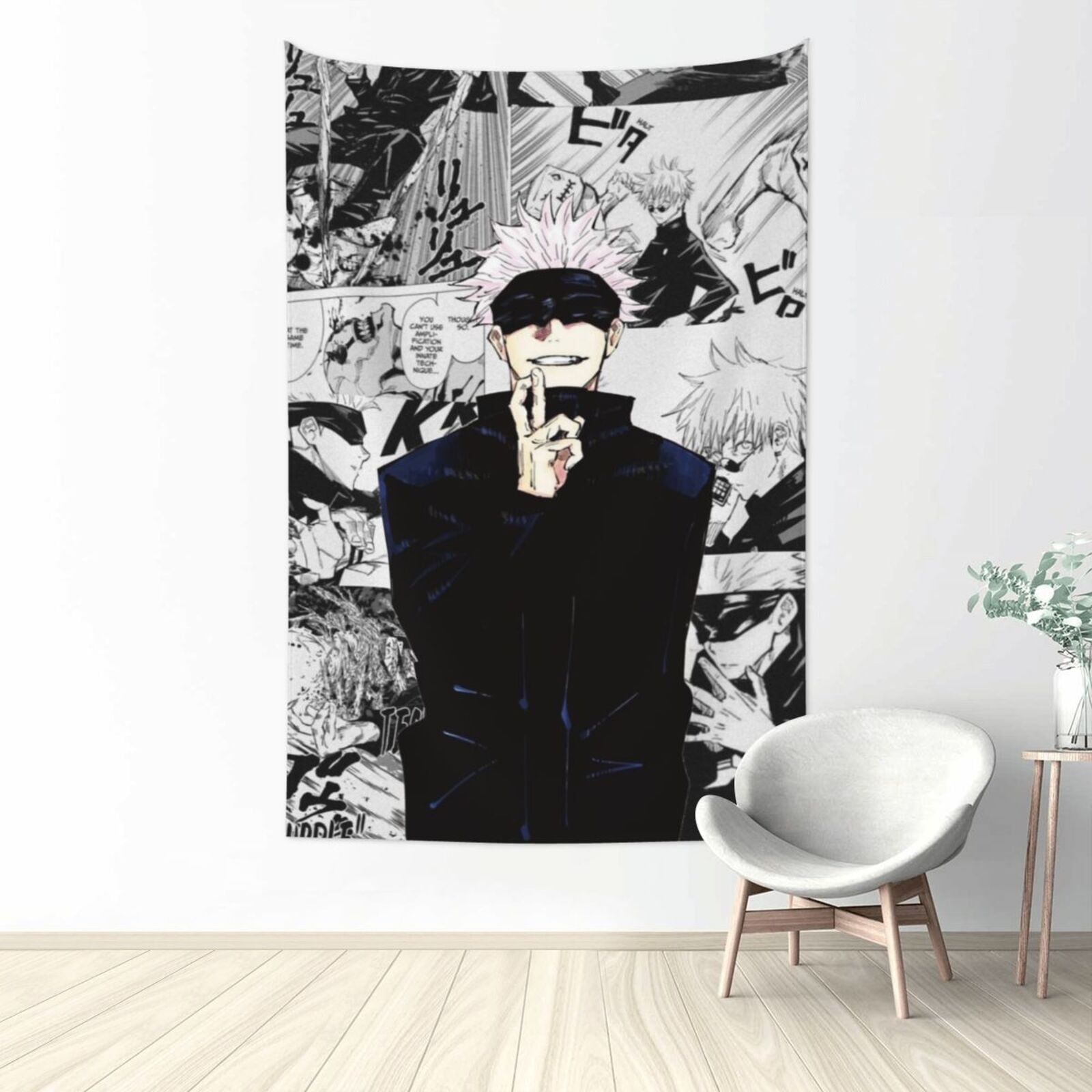 Jujutsu Kaisen Satoru Gojo Tapestry Wall Hanging Home Decoration Wall ...