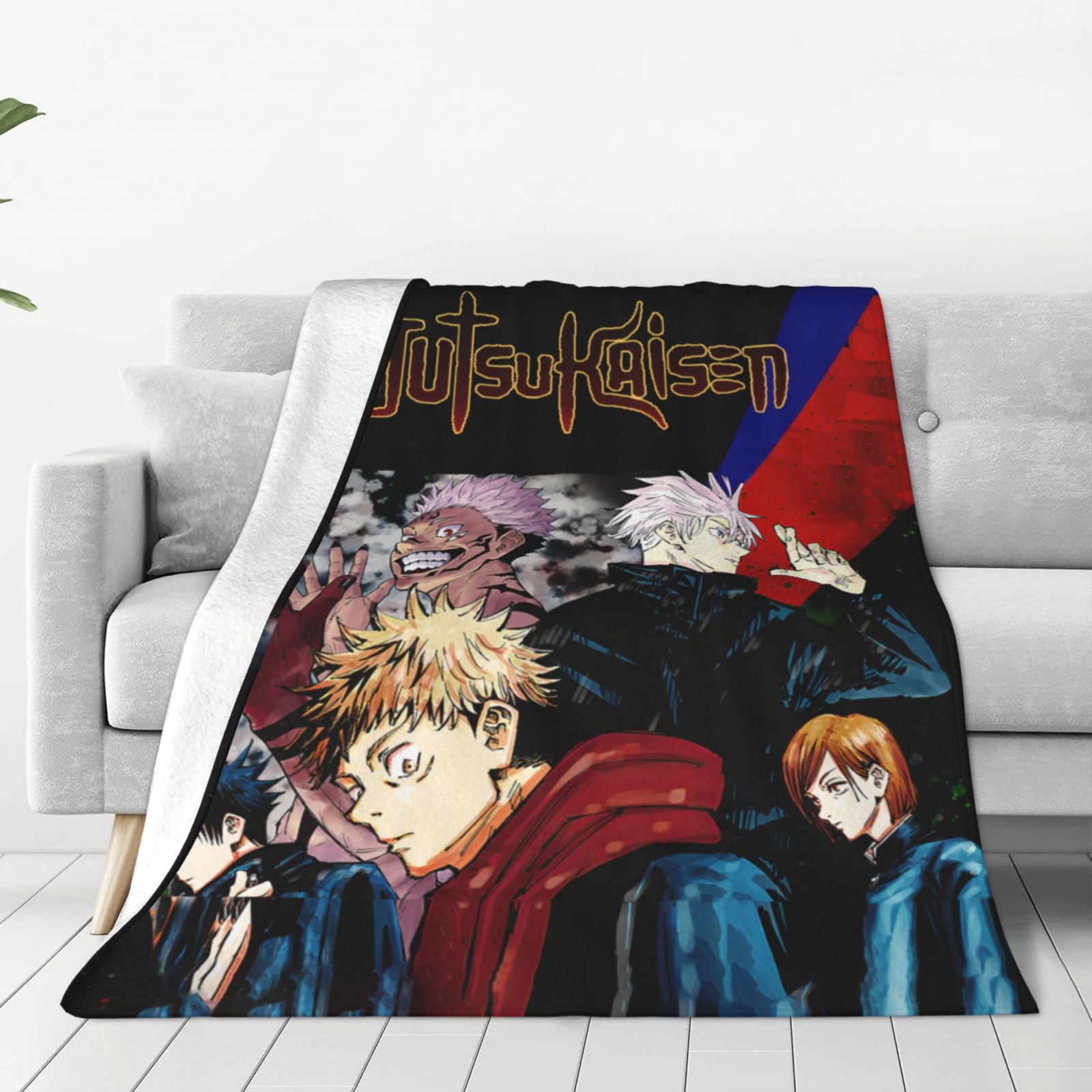 Jujutsu Kaisen Satoru Gojo Throw Blanket Couch Bed Sofa Soft ...