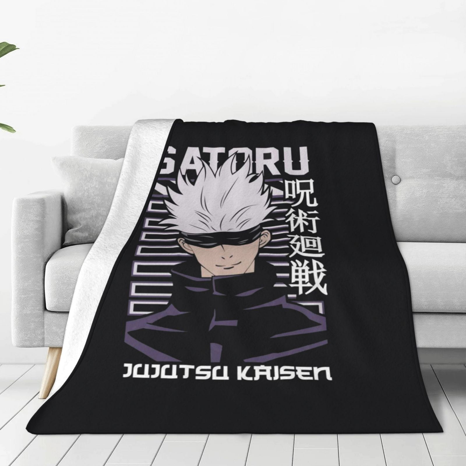 Jujutsu Kaisen Satoru Gojo Throw Blanket Couch Bed Sofa Soft ...