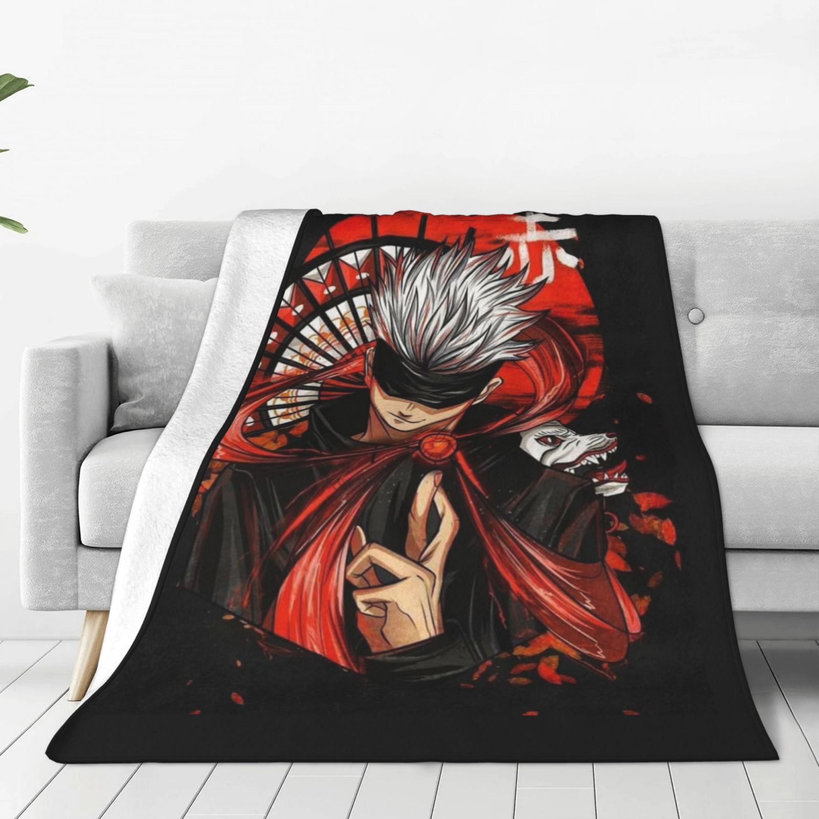 Jujutsu Kaisen Satoru Gojo Throw Blanket Couch Bed Sofa Soft ...