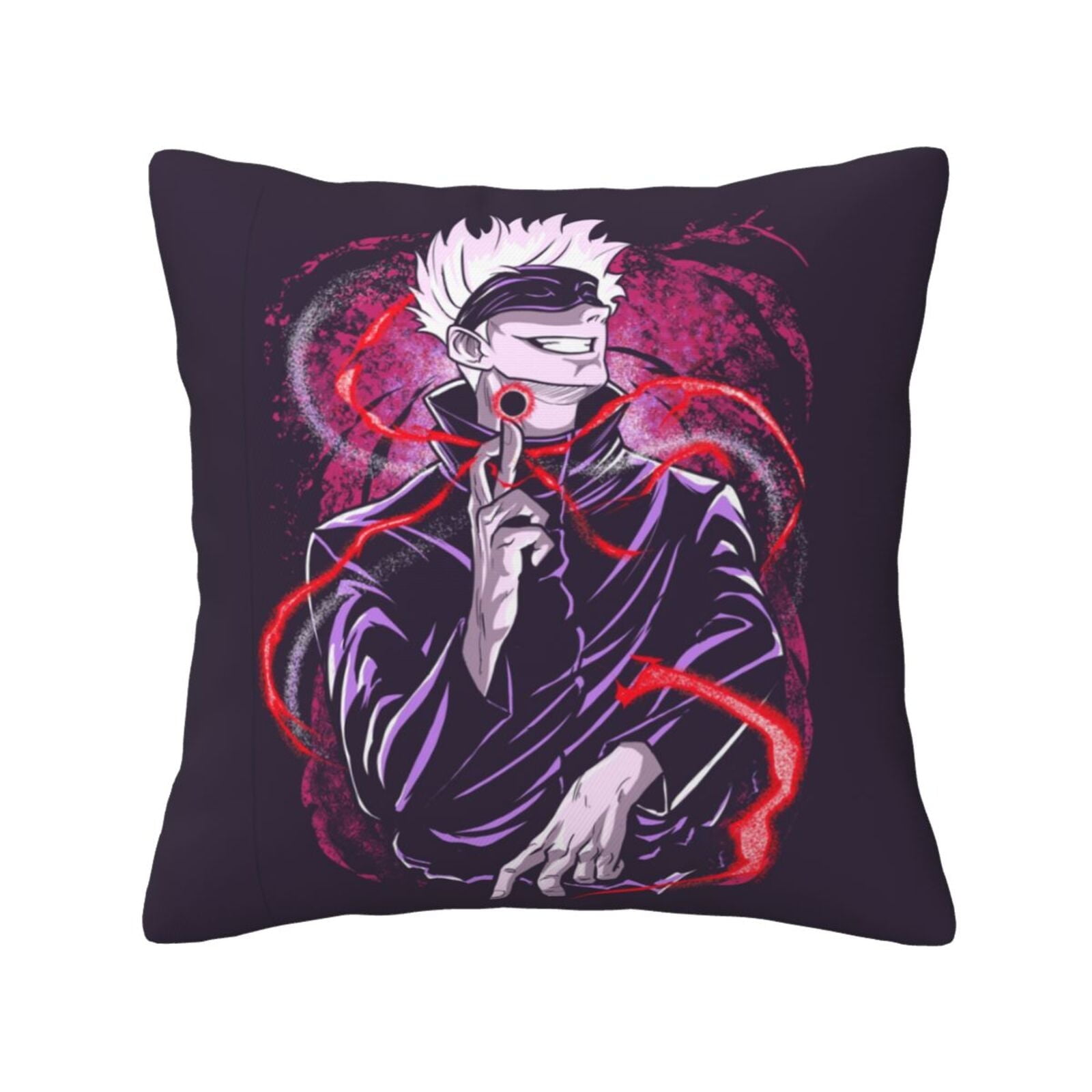 Jujutsu Kaisen Satoru Gojo Throw Pillow Covers Cases Cushion Cover ...