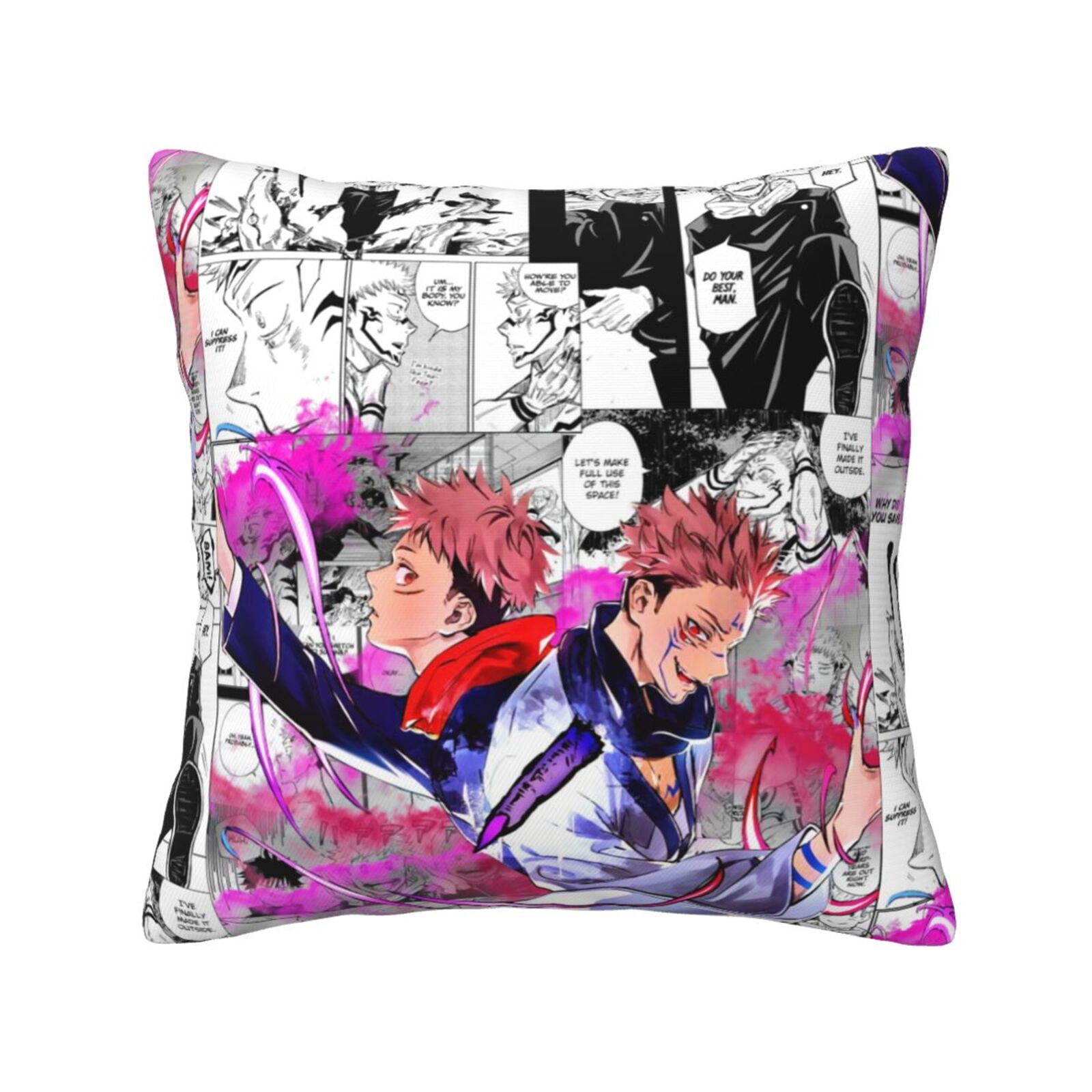 Jujutsu Kaisen Satoru Gojo Throw Pillow Covers Cases Cushion Cover ...