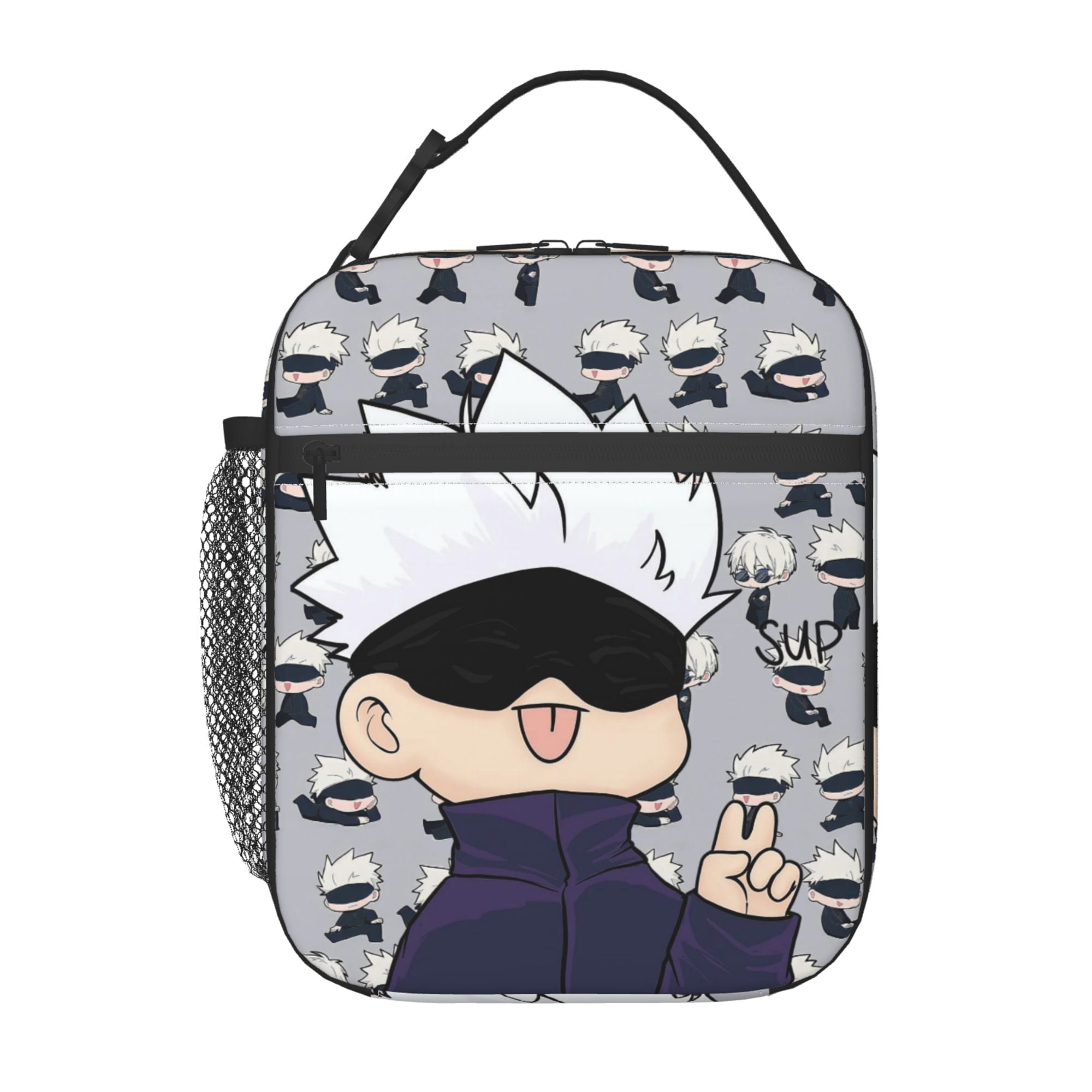 Jujutsu Kaisen Satoru Gojo Tote Lunch Bags Shoulder Bag Insulated Lunch ...