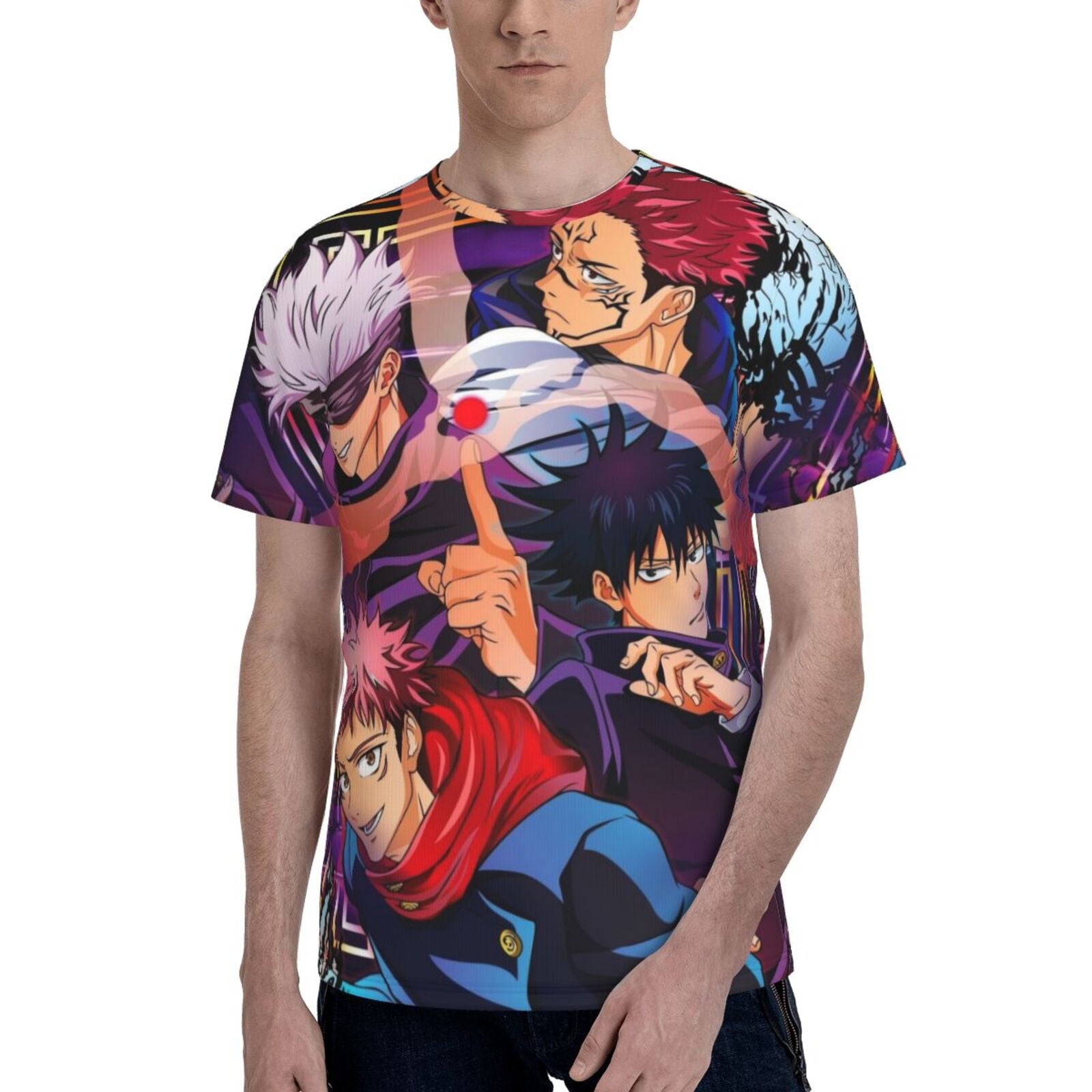 Jujutsu Kaisen Satoru Gojo Unisex 3d Pattern Printed Short Sleeve T ...