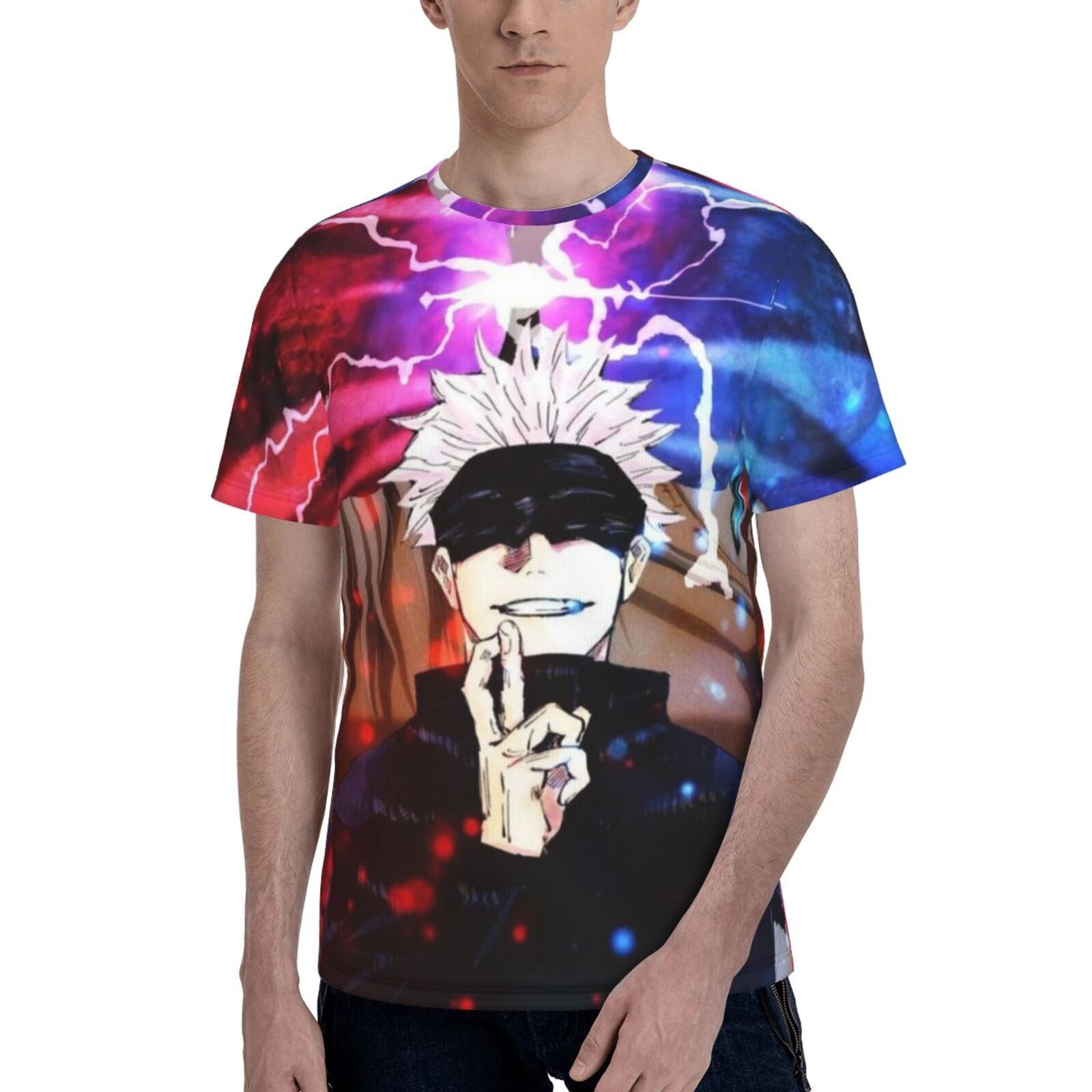 Jujutsu Kaisen Satoru Gojo Unisex 3d Pattern Printed Short Sleeve T ...