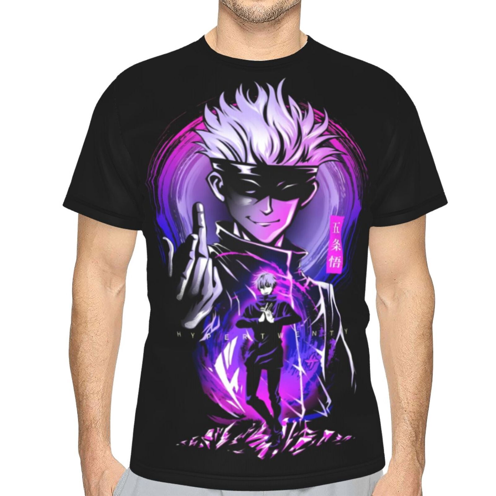 Jujutsu Kaisen Satoru Gojo Unisex 3d Pattern Printed Short Sleeve T ...