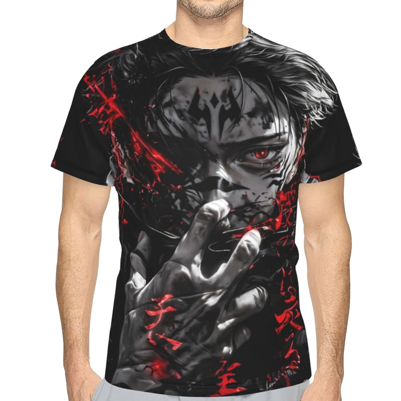 Jujutsu Kaisen Satoru Gojo Unisex 3d Pattern Printed Short Sleeve T ...