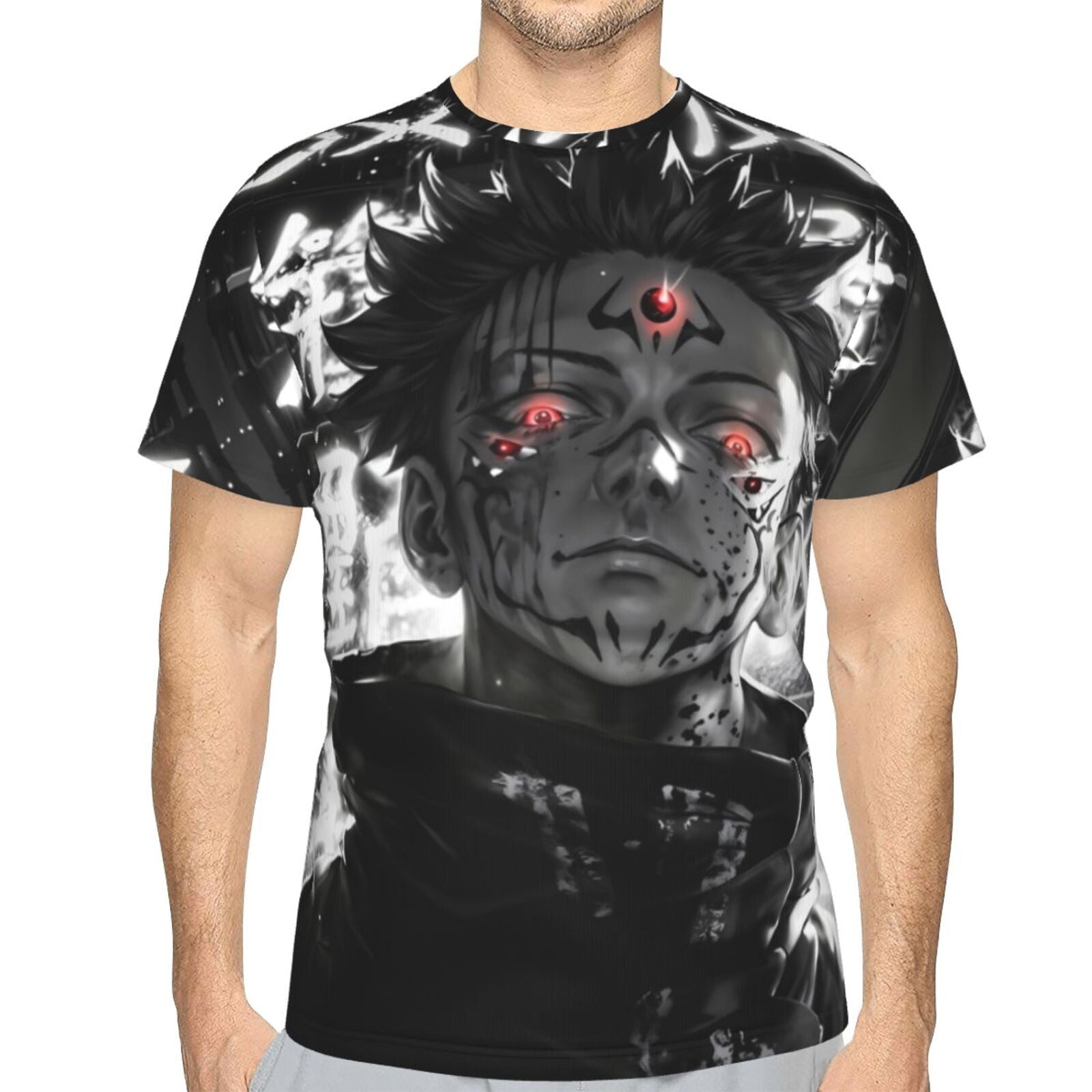 Jujutsu Kaisen Satoru Gojo Unisex 3d Pattern Printed Short Sleeve T ...