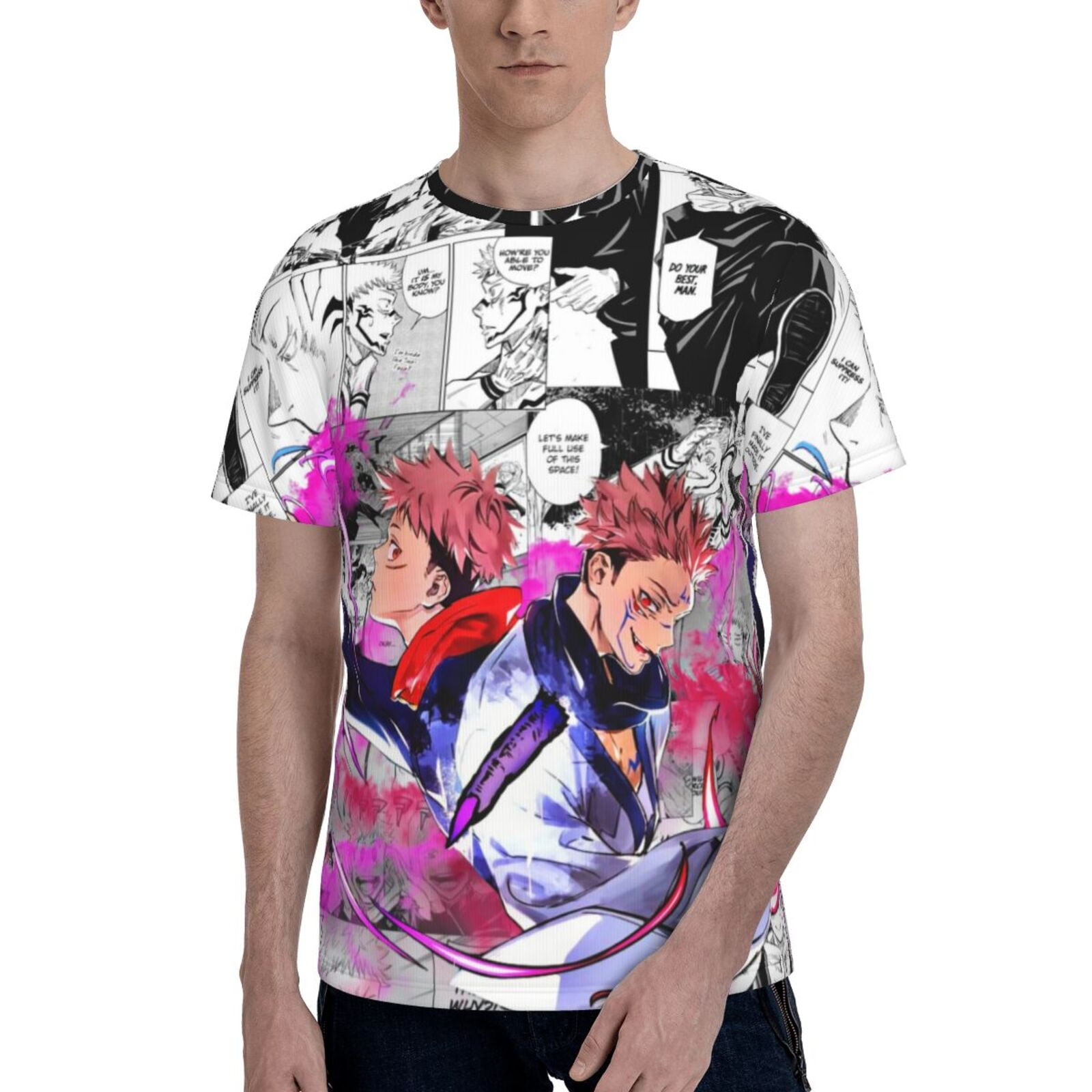 Jujutsu Kaisen Satoru Gojo Unisex 3d Pattern Printed Short Sleeve T ...