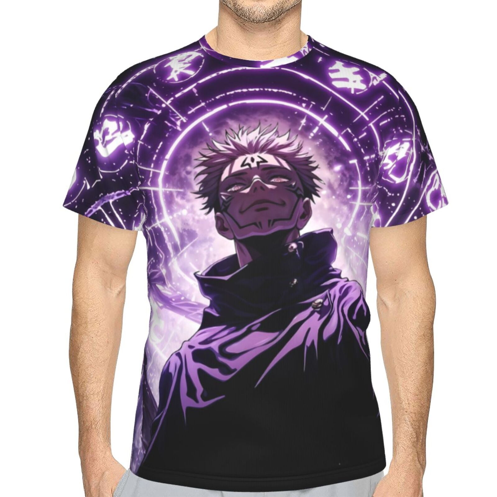 Jujutsu Kaisen Satoru Gojo Unisex 3d Pattern Printed Short Sleeve T ...