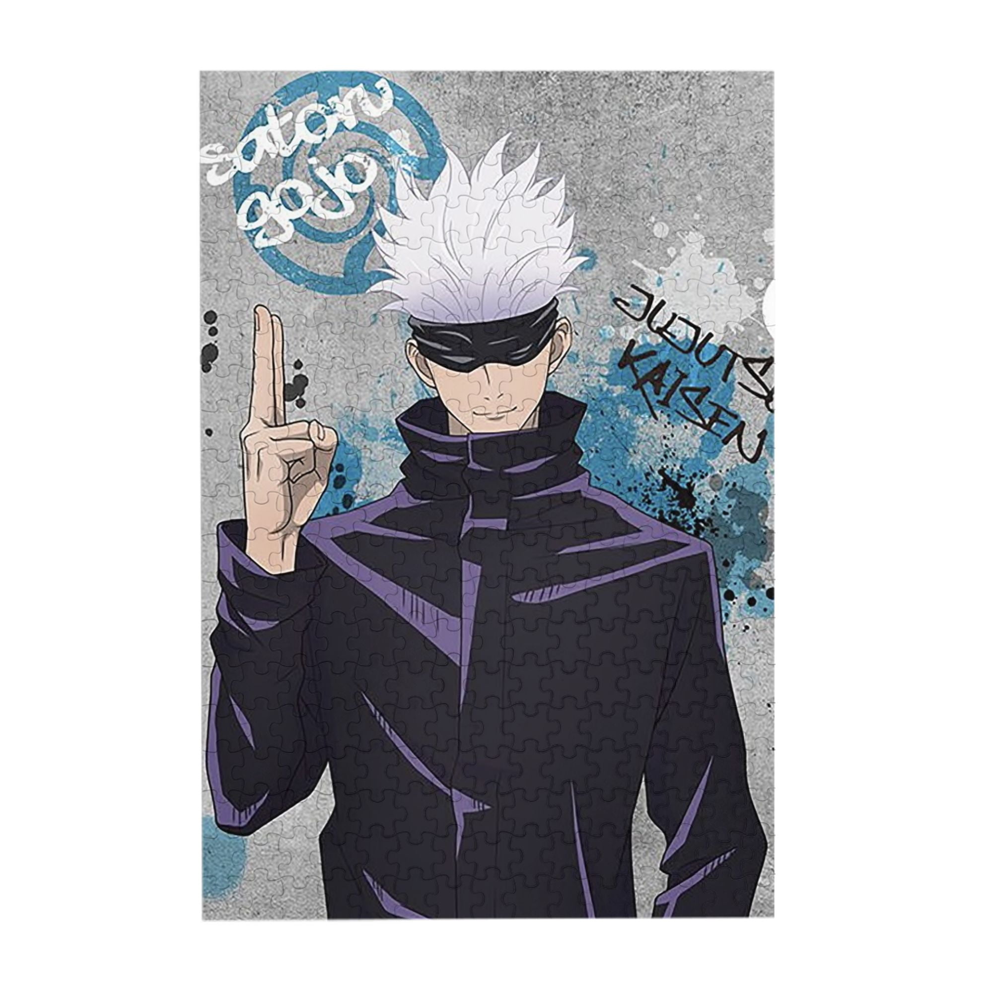 Jujutsu Kaisen Satoru Gojo Wooden Jigsaw Puzzle for Adults 300 Piece ...