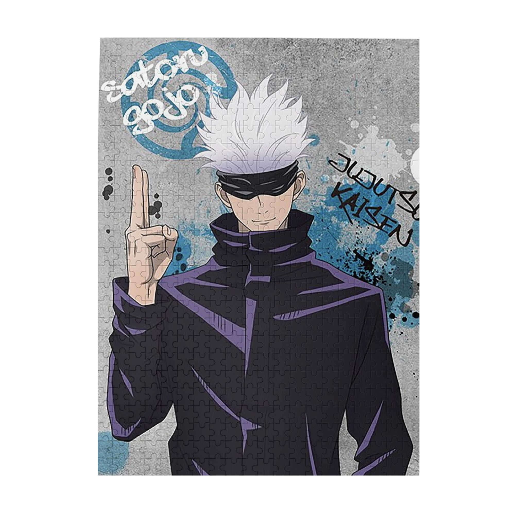 Jujutsu Kaisen Satoru Gojo Wooden Jigsaw Puzzle for Adults 500 Piece ...