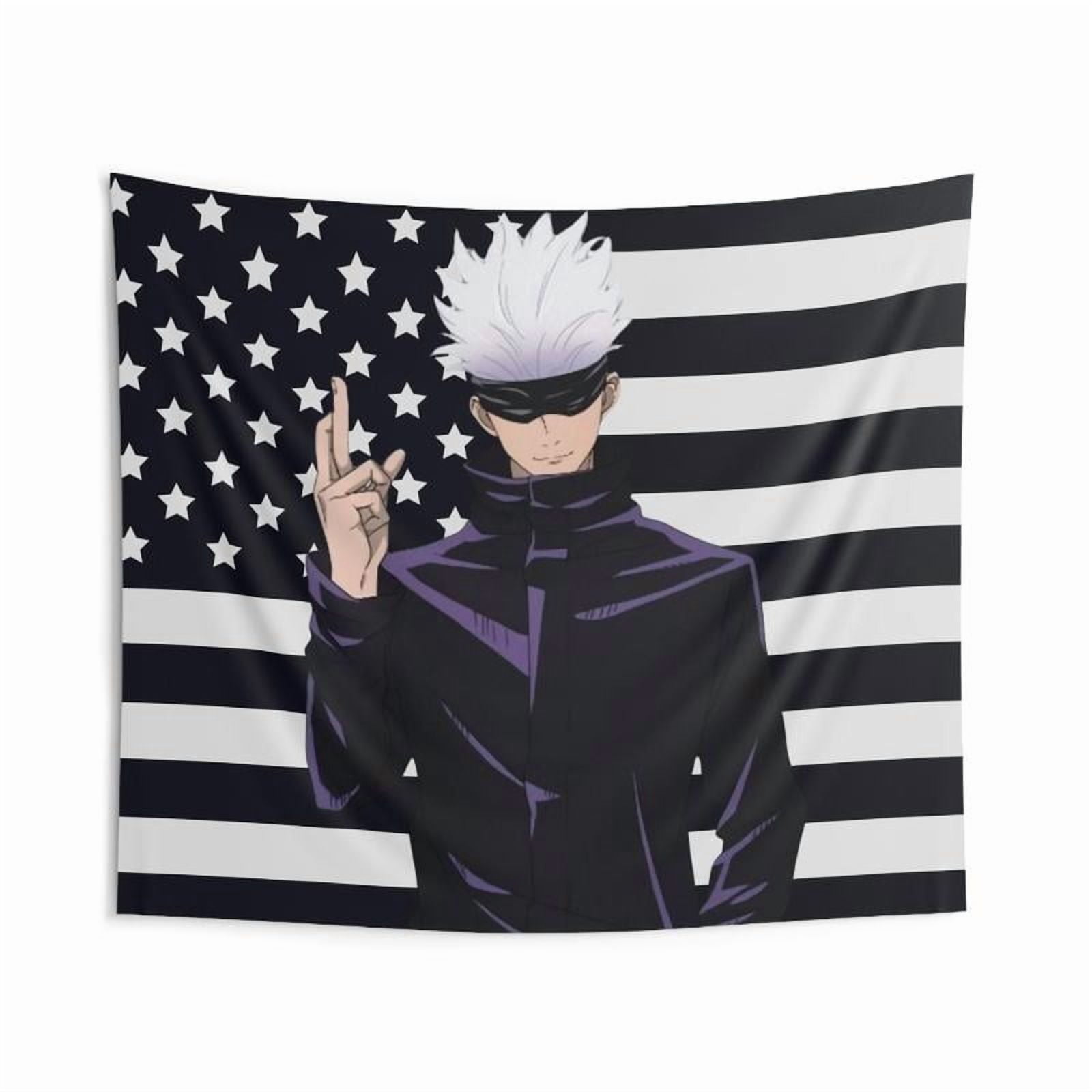 Jujutsu Kaisen: Satoru Gojo with Black tapestry flag - Walmart.com