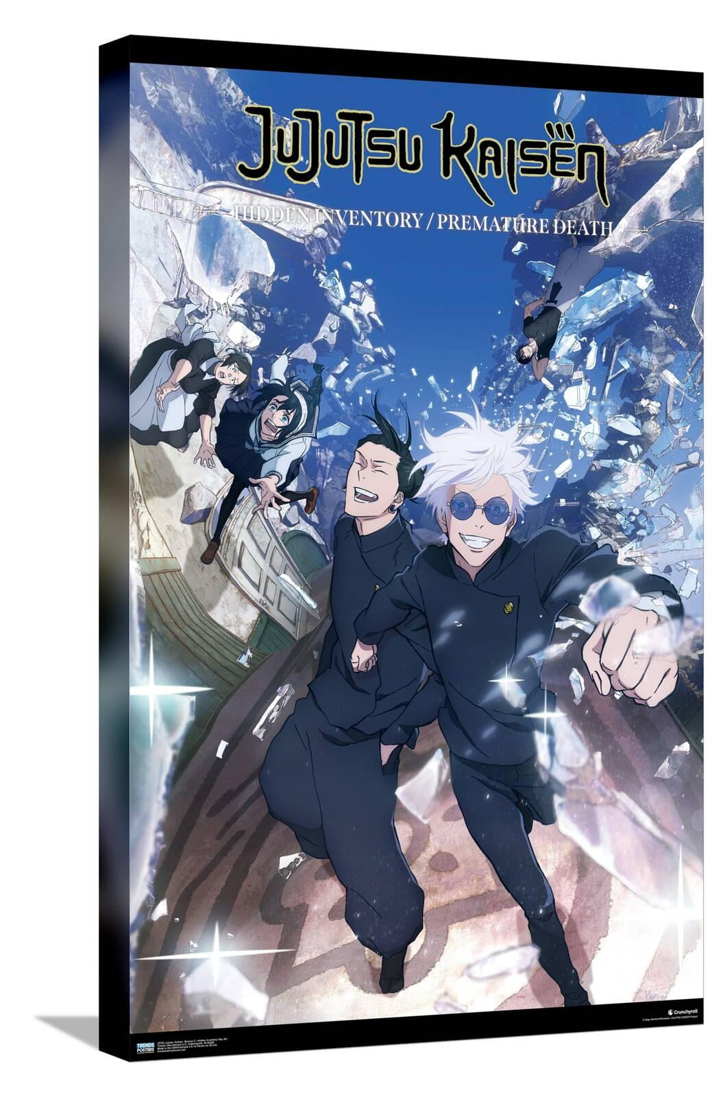 Jujutsu Kaisen: Season 2 - Hidden Inventory Key Art Canvas Wall Poster ...