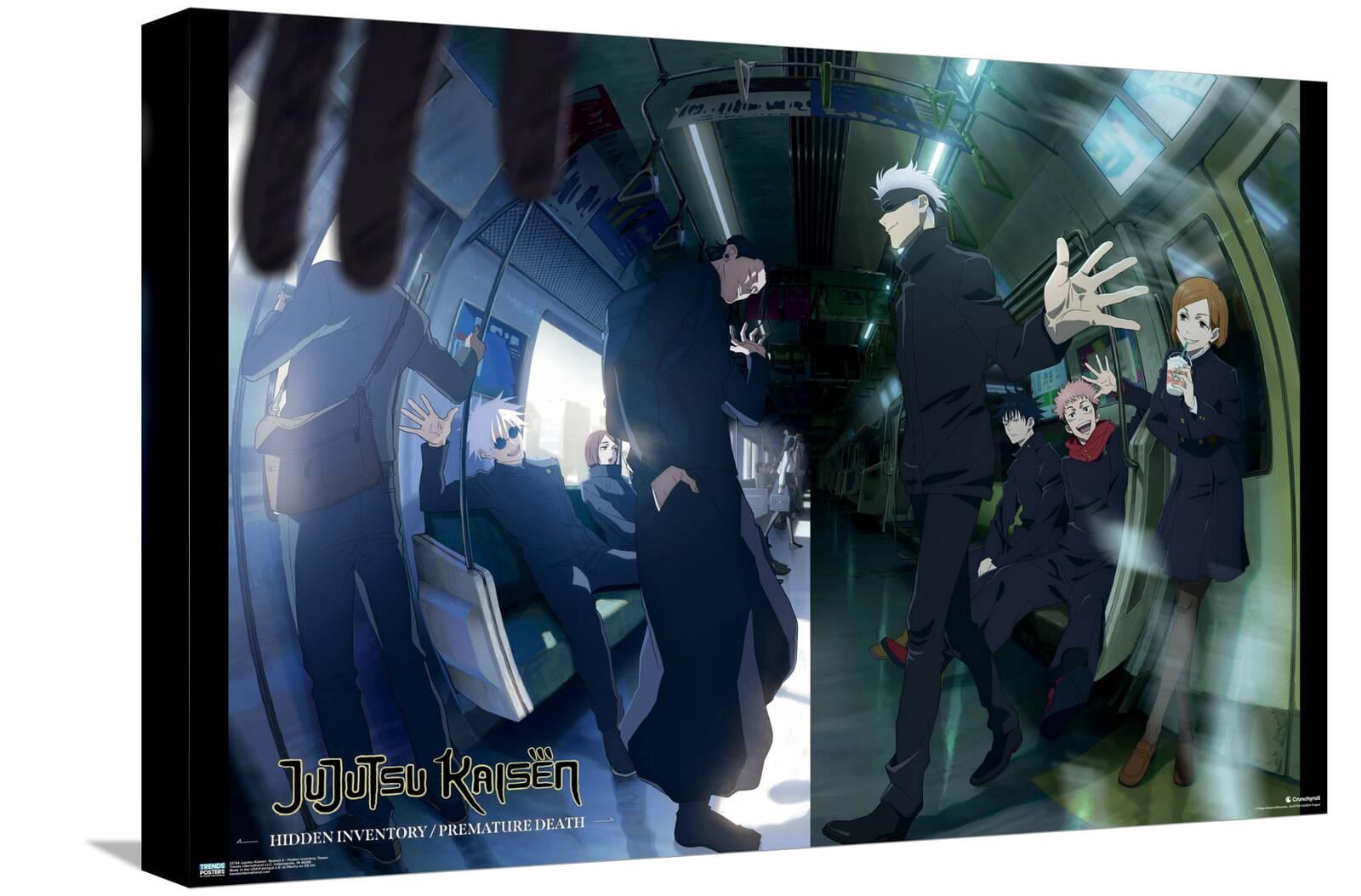 Jujutsu Kaisen: Season 2 - Hidden Inventory Teaser Canvas Wall Poster ...