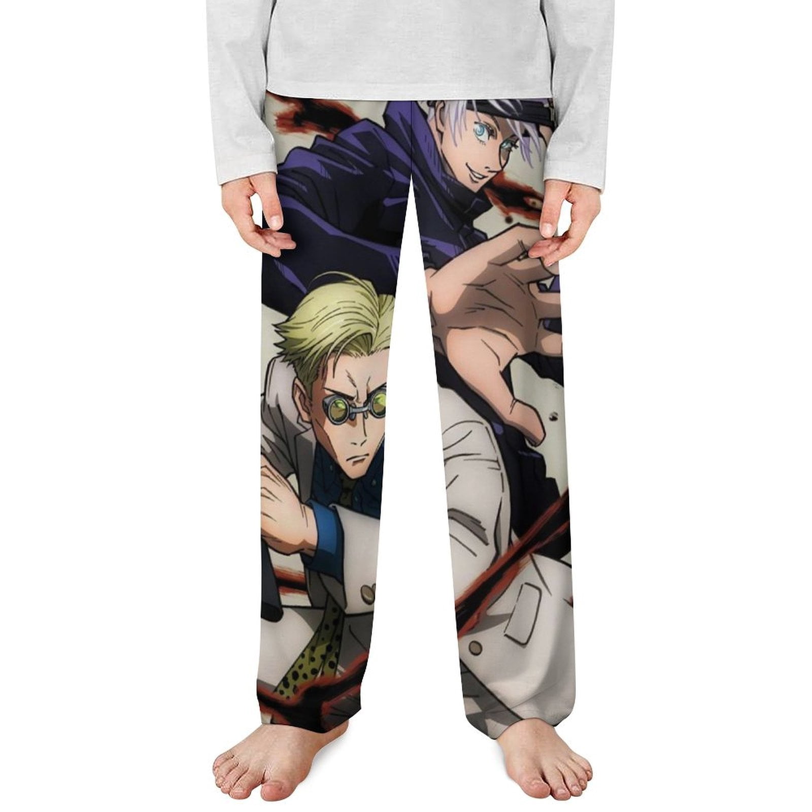 Jujutsu Kaisen Season Comfy Pajamas For Kids Cozy Lounge Straight Leg ...