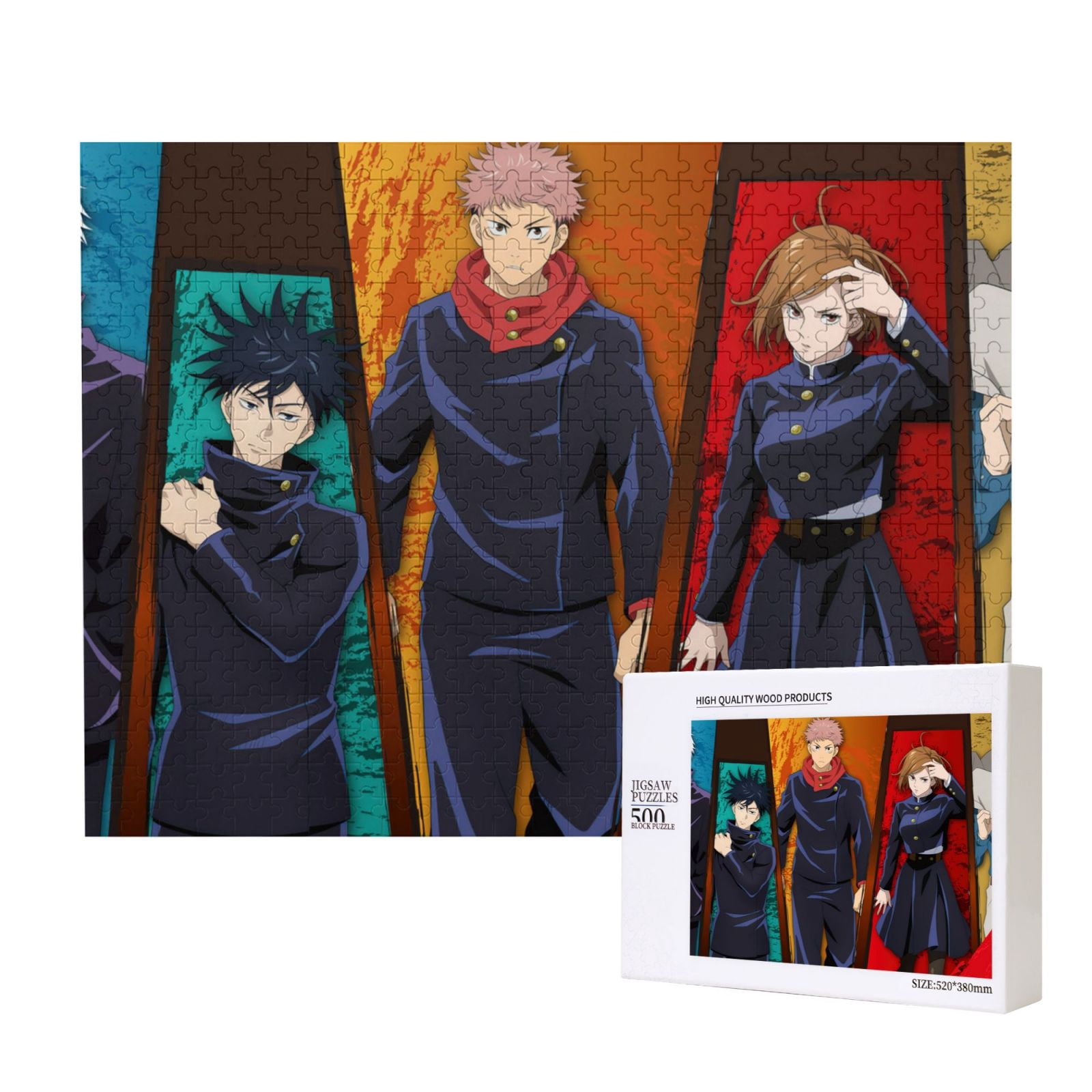 Jujutsu Kaisen Season Wooden Jigsaw Puzzles Accessories Intellectual ...