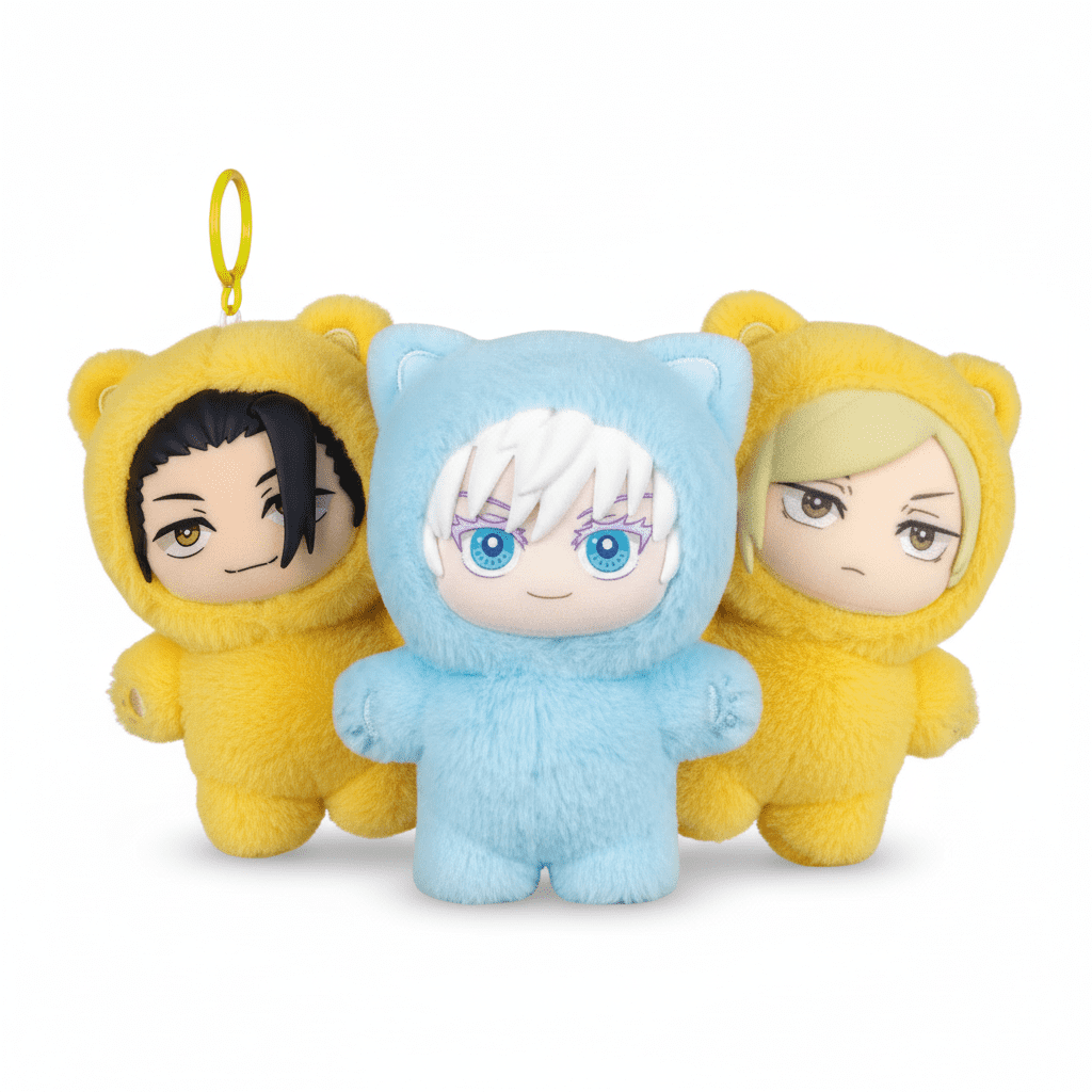 Jujutsu Kaisen Series 2 Blind Box Plush,Mystery Gojo Cat Doll ...