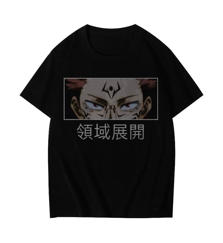 Jujutsu Kaisen Short-sleeved T-shirt Men's Summer Fushiguro Megumi Gojo ...