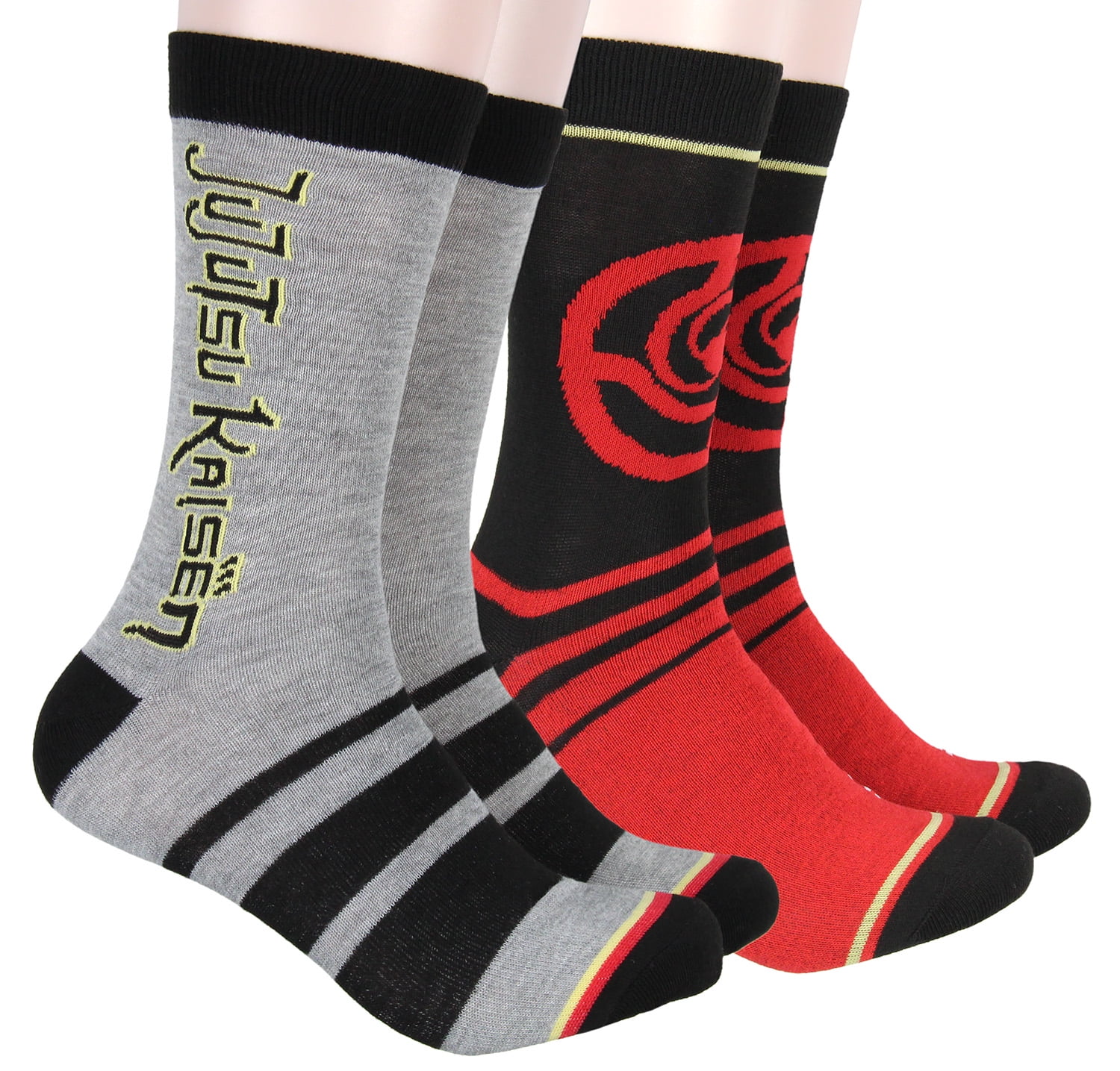 Jujutsu Kaisen Socks Jujutsu High Crest Logo 2 Pack Adult Crew Socks ...